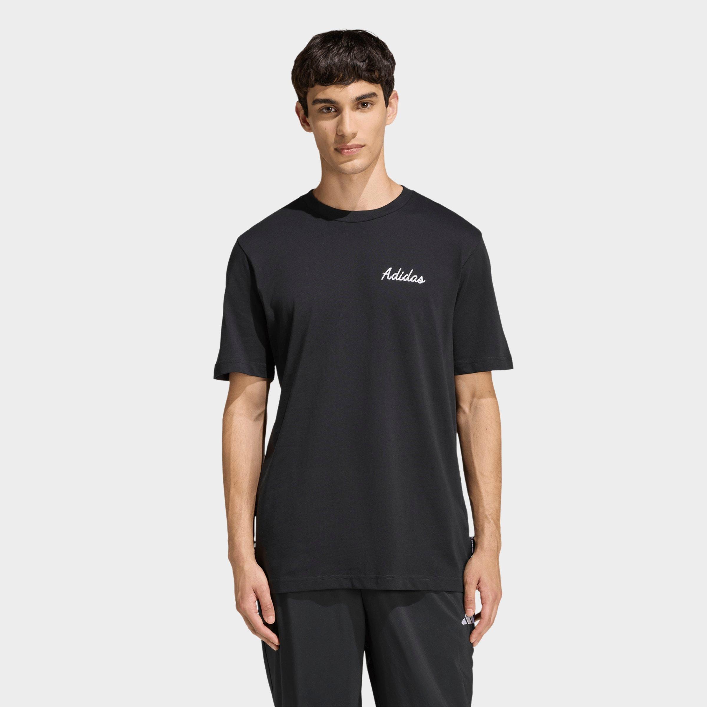 Click here for adidas Mens Graphic Crewneck T-Shirt - Black prices