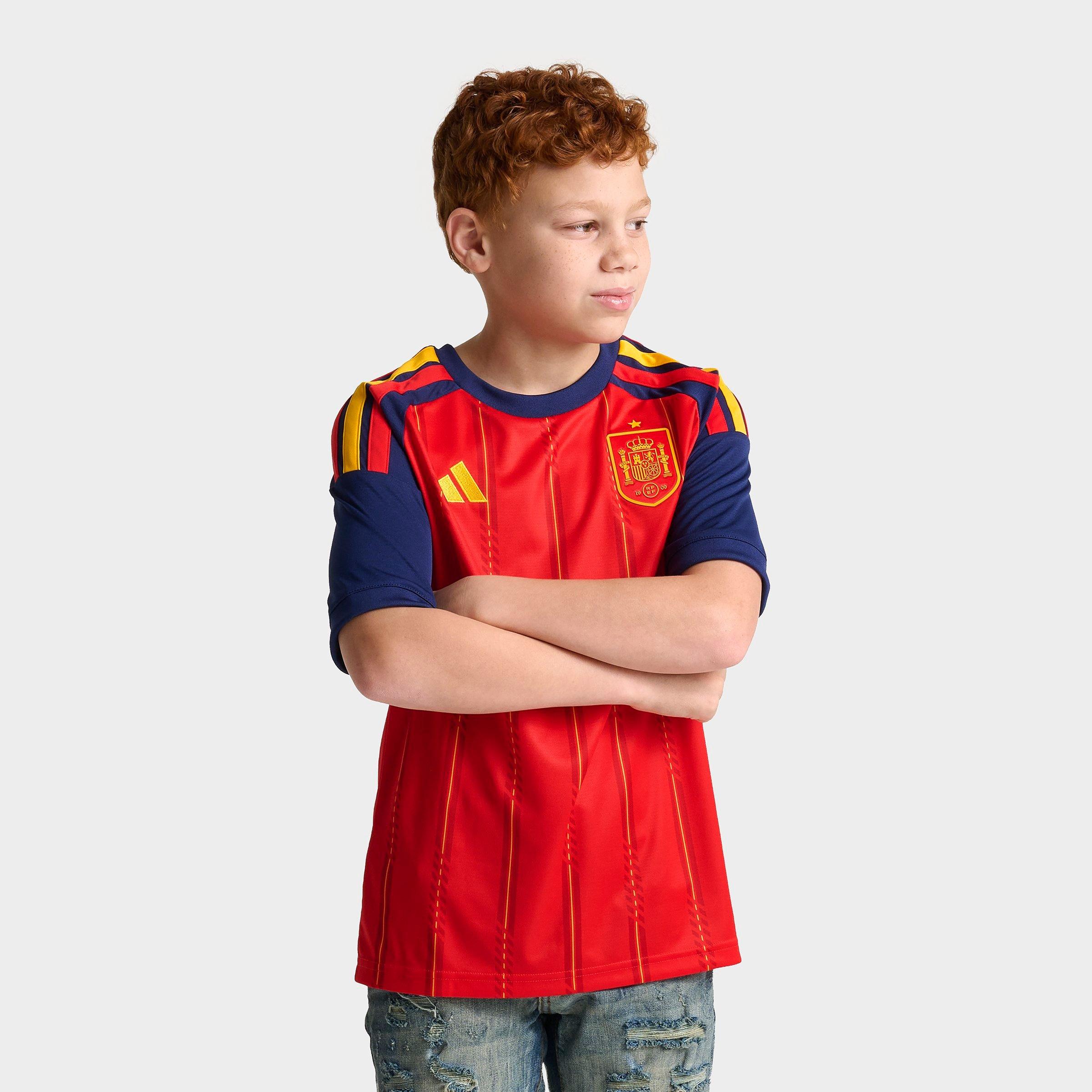 Click here for adidas Big Kids Spain Home Replica Soccer Jersey i... prices