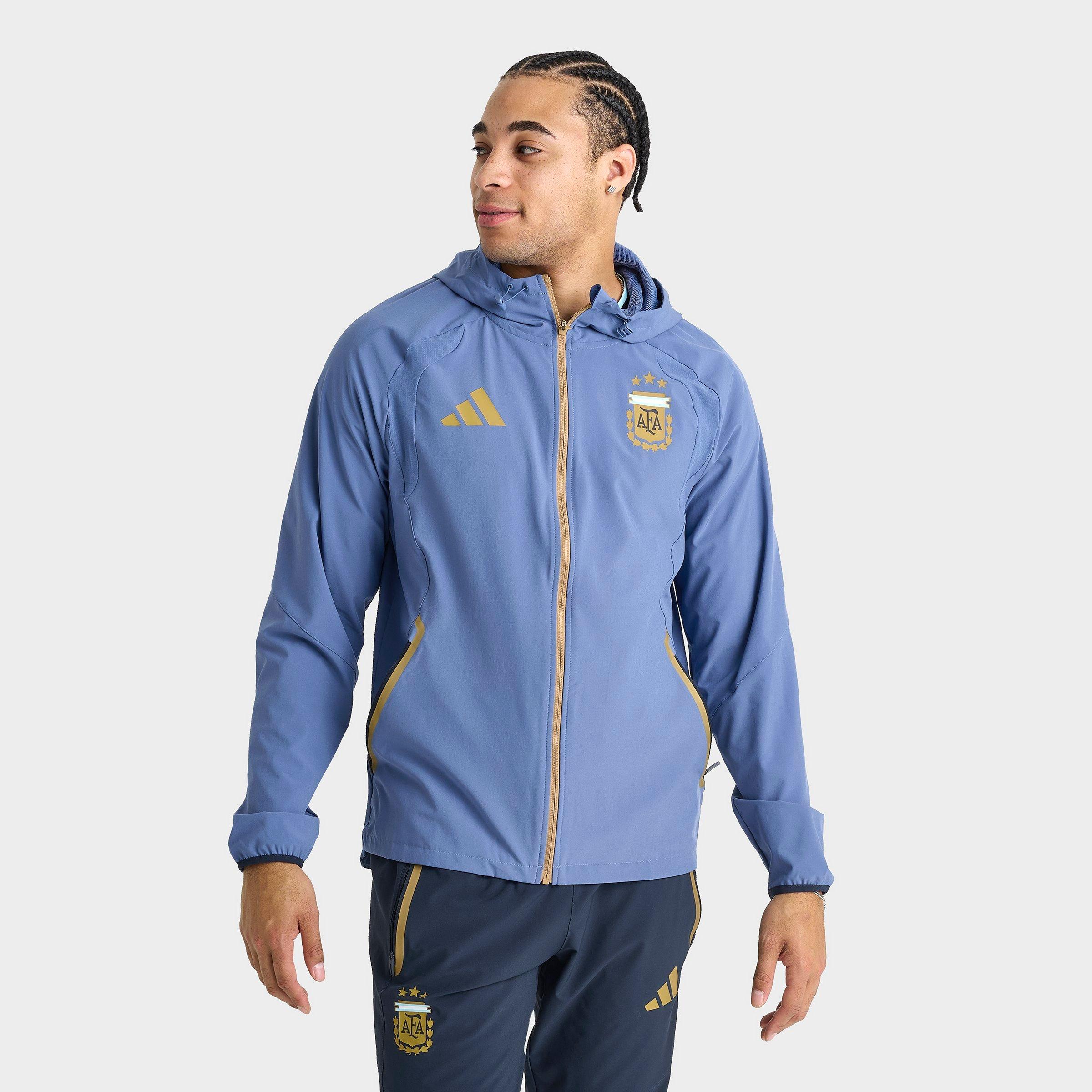 Click here for adidas Mens Argentina Tiro Travel Full-Zip Windbre... prices