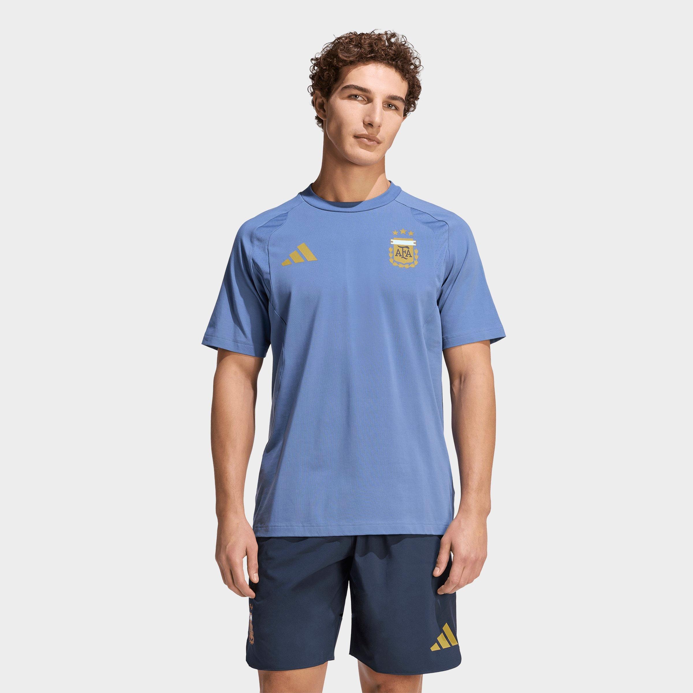 Click here for adidas Mens Argentina Tiro Travel T-Shirt in Crew... prices