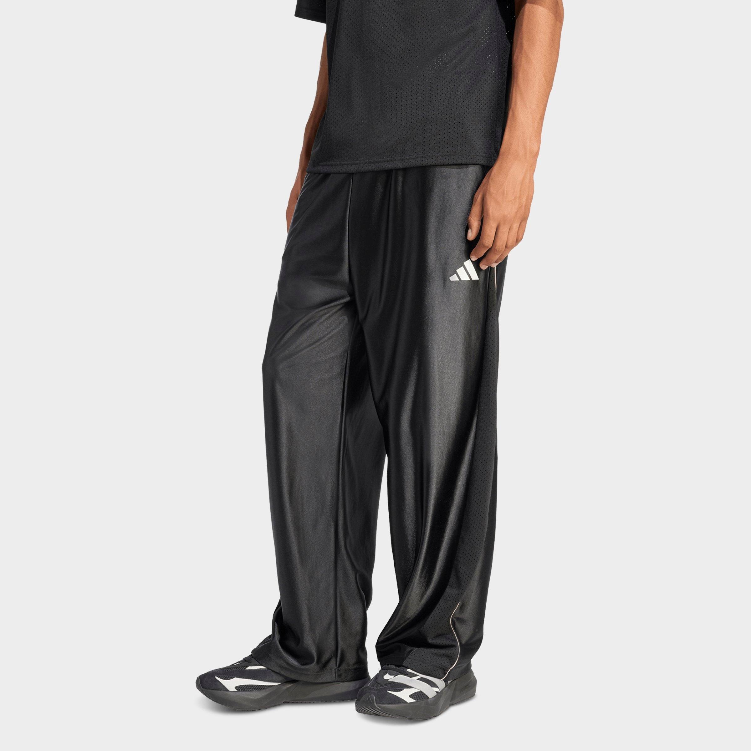 Click here for adidas Mens Stadium Shiny Tricot Pants in Black/Cr... prices