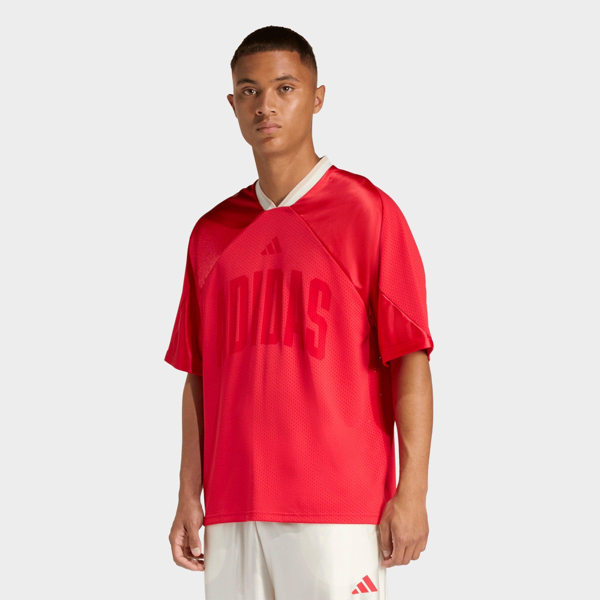 Click here for adidas Mens Stadium Graphic Mesh T-Shirt in Pure R... prices