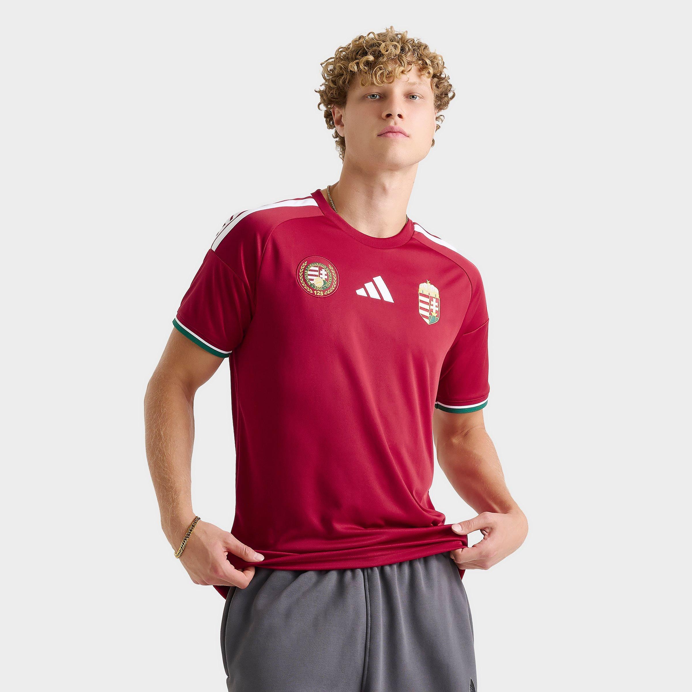 Click here for adidas Mens Hungary Home Replica Soccer Jersey in... prices