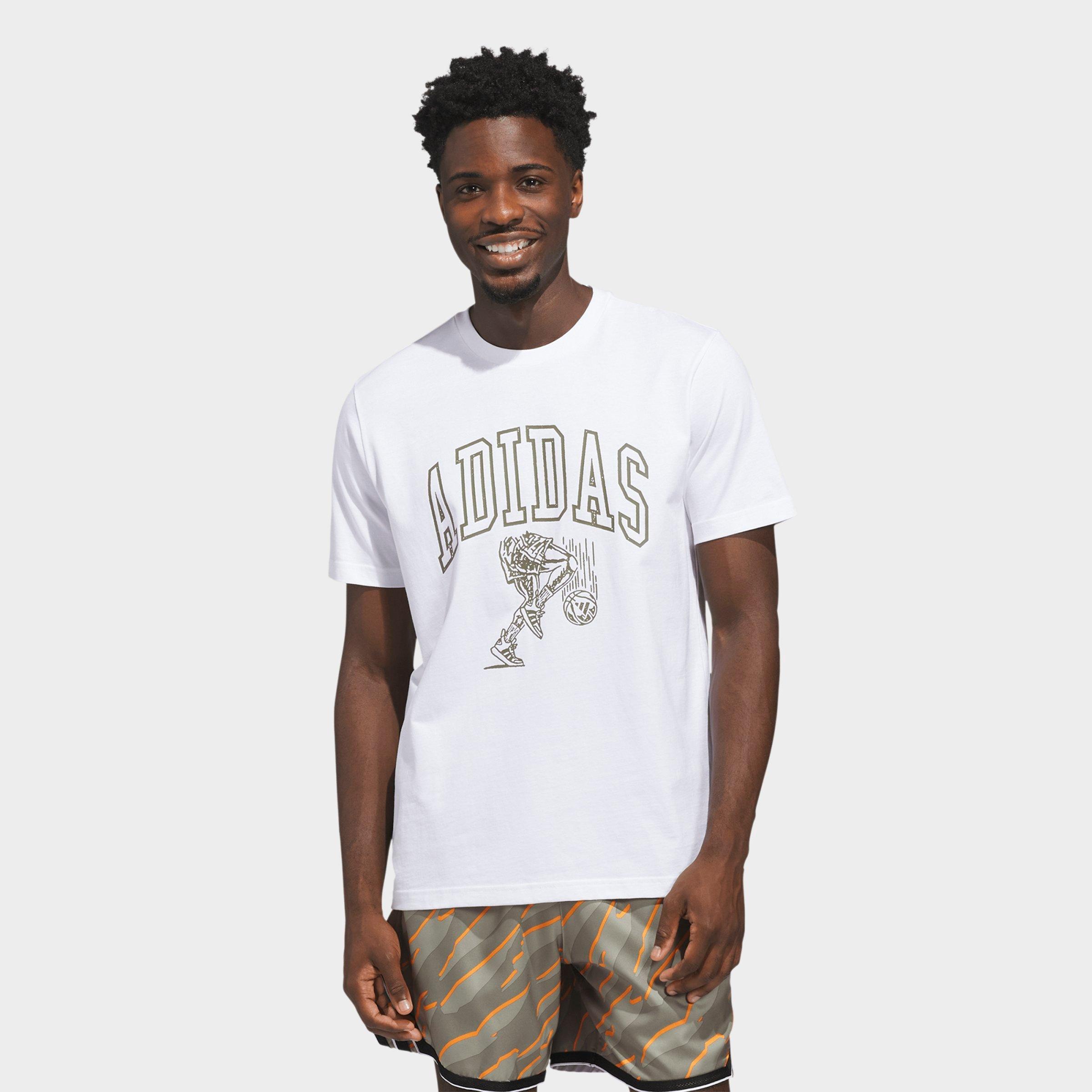 Click here for Adidas Mens Collegiate Arch Graphic T-Shirt in Whi... prices