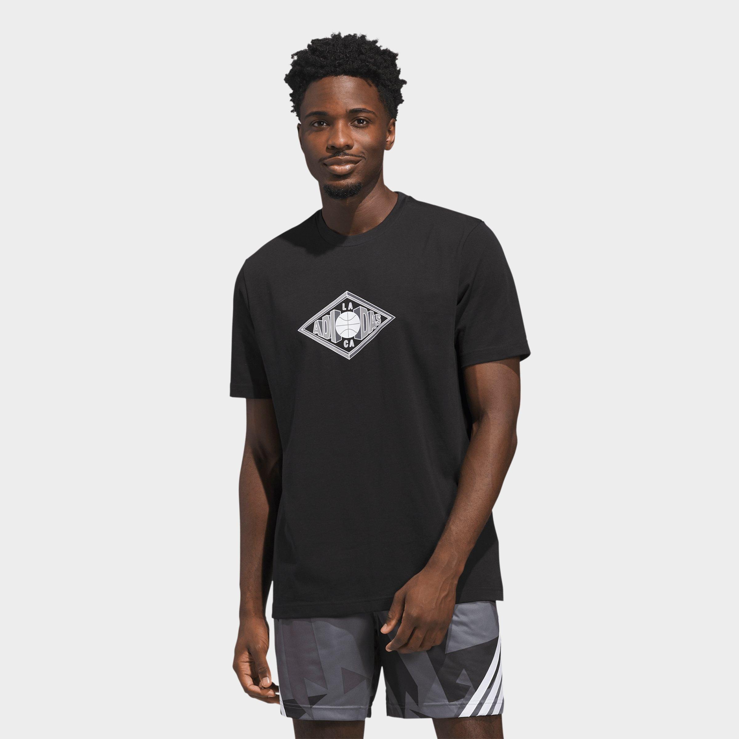 Click here for Adidas Mens Los Angeles Vibes Graphic T-Shirt in B... prices