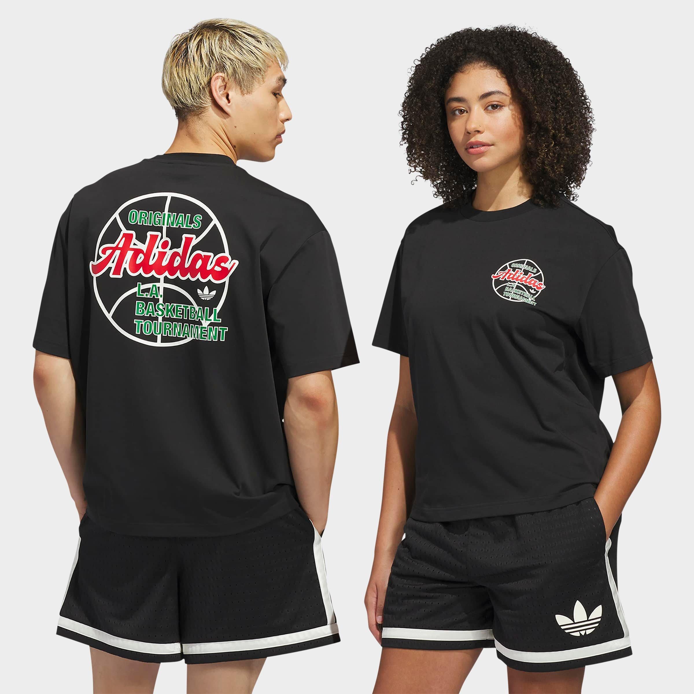 Click here for adidas Mens Originals Basketball Tournament T-Shir... prices