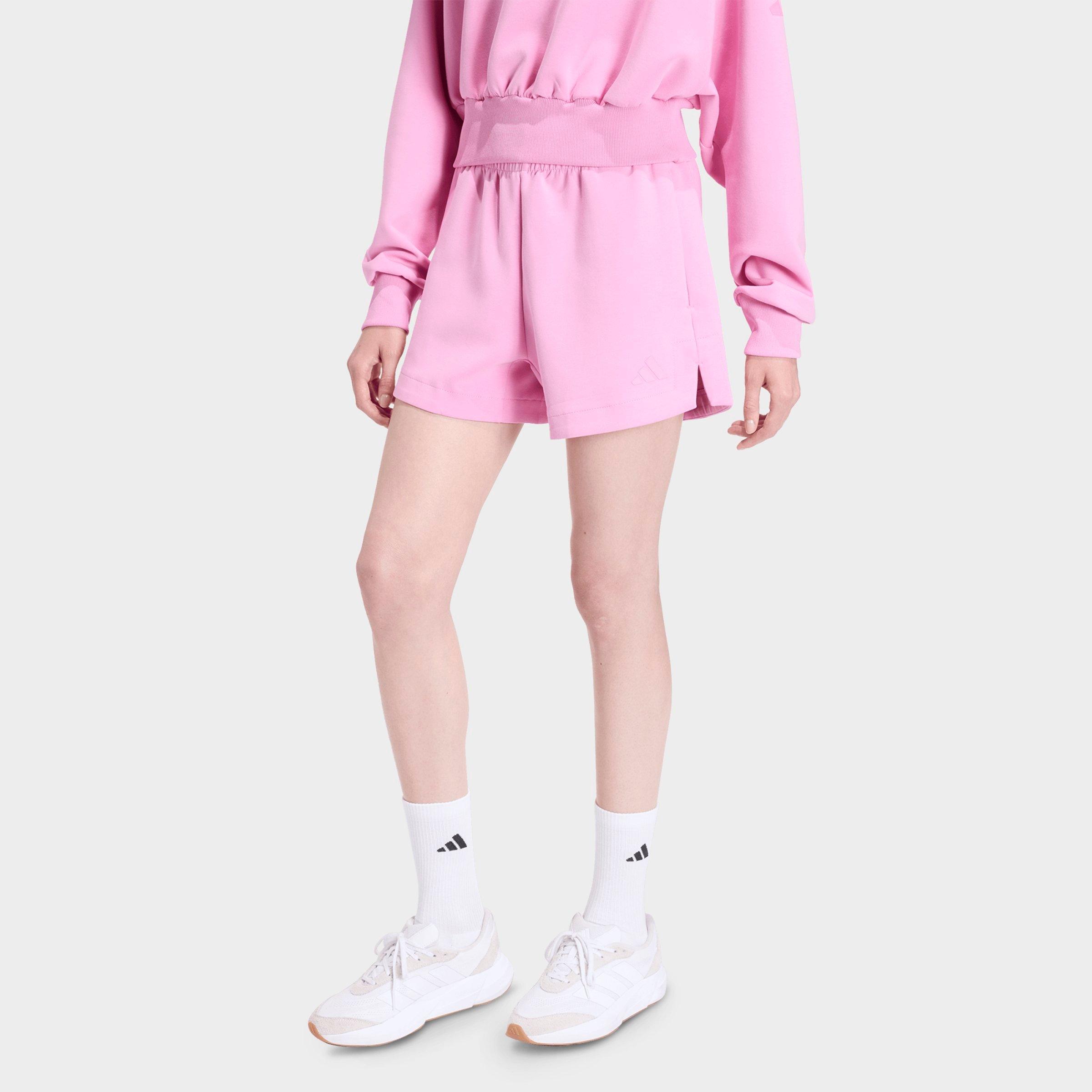 Click here for adidas Womens Sportswear Soft Lux Loose Shorts in... prices