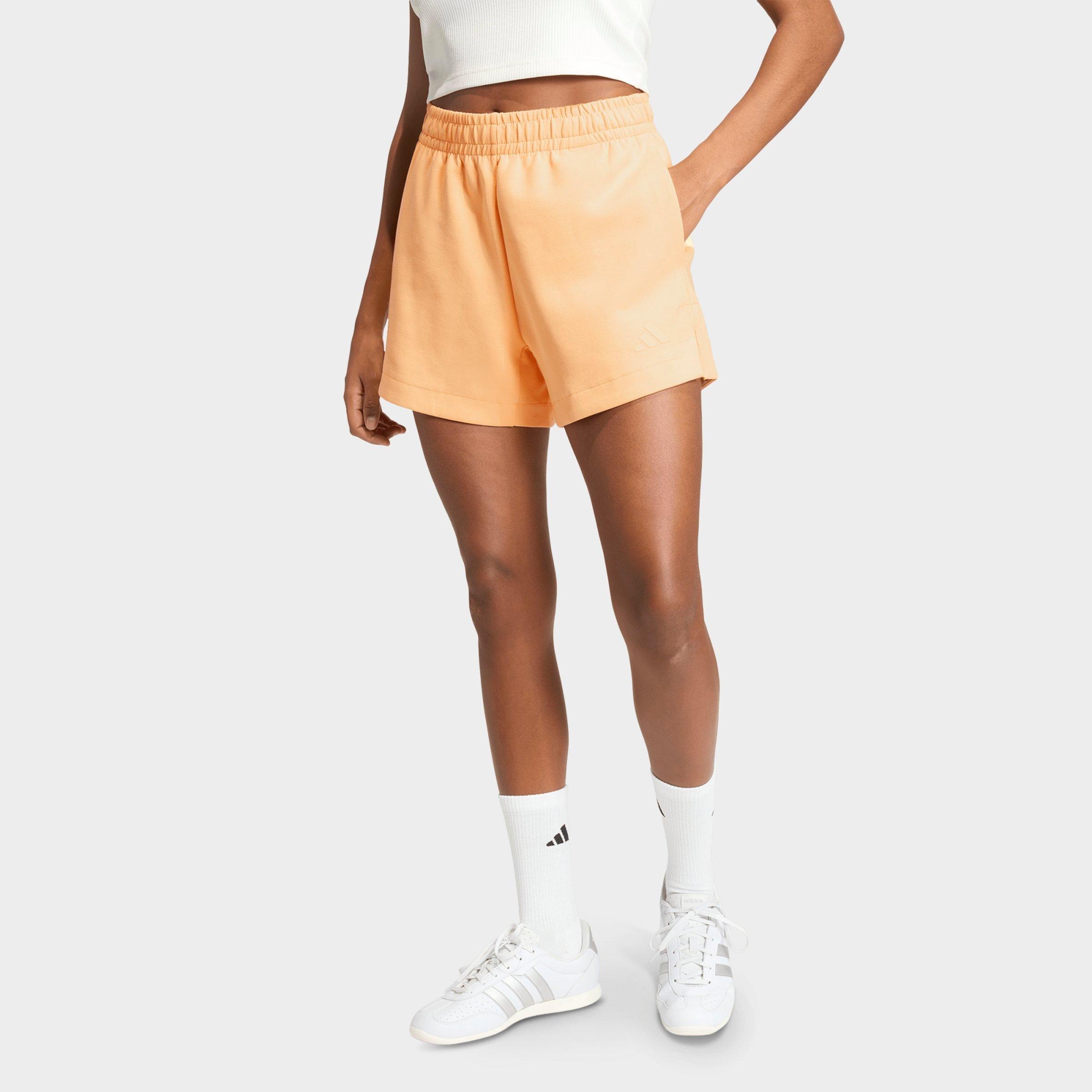 Click here for adidas Womens Sportswear Soft Lux Loose Shorts in... prices
