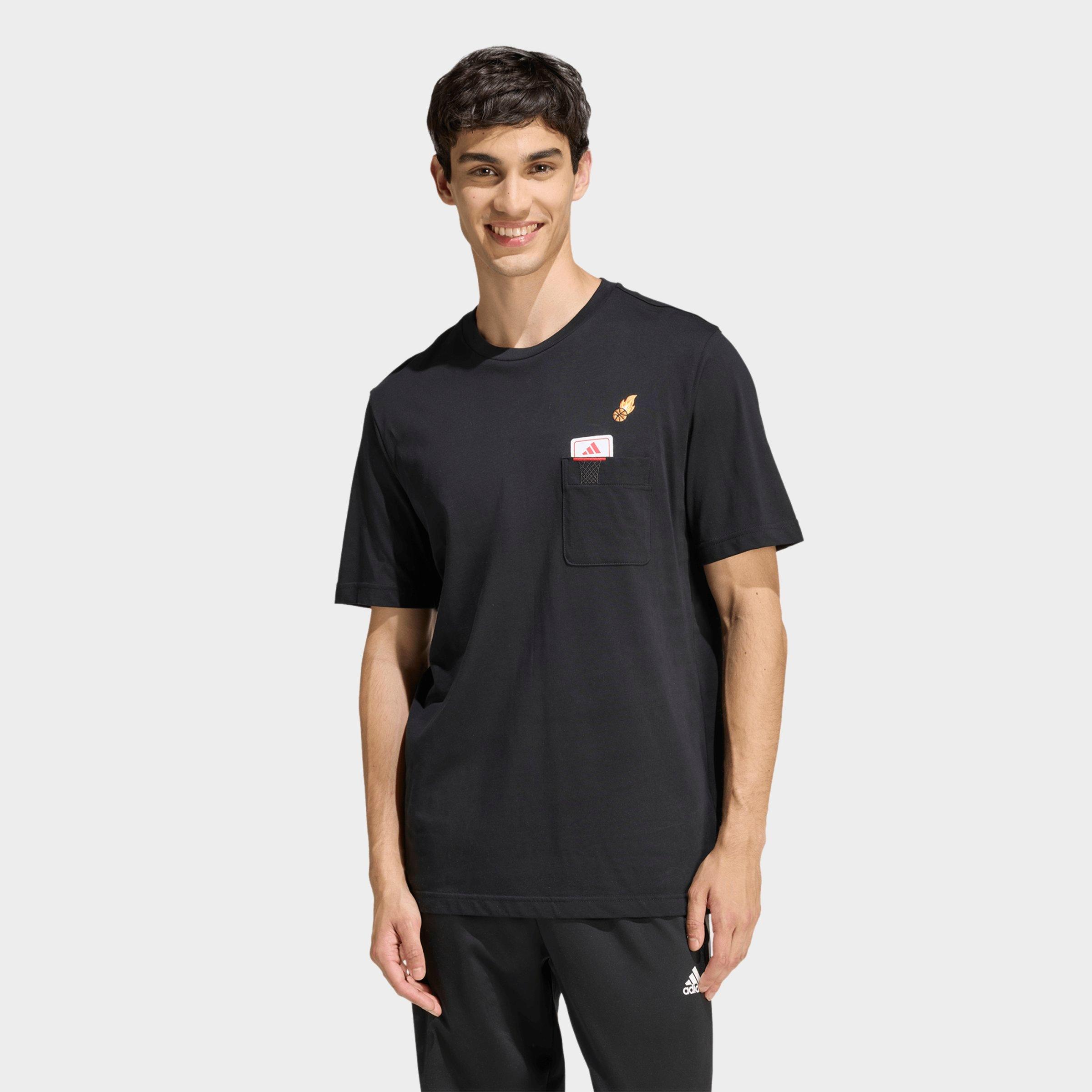 Click here for adidas Mens Embroidered Basketball Graphic T-Shirt... prices