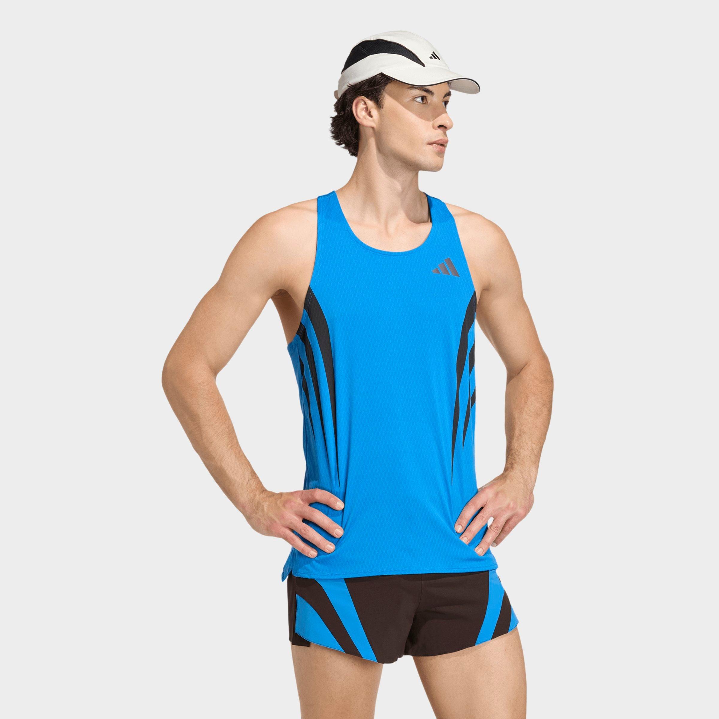 Click here for adidas Mens Adizero Archive Running Singlet in Ray... prices