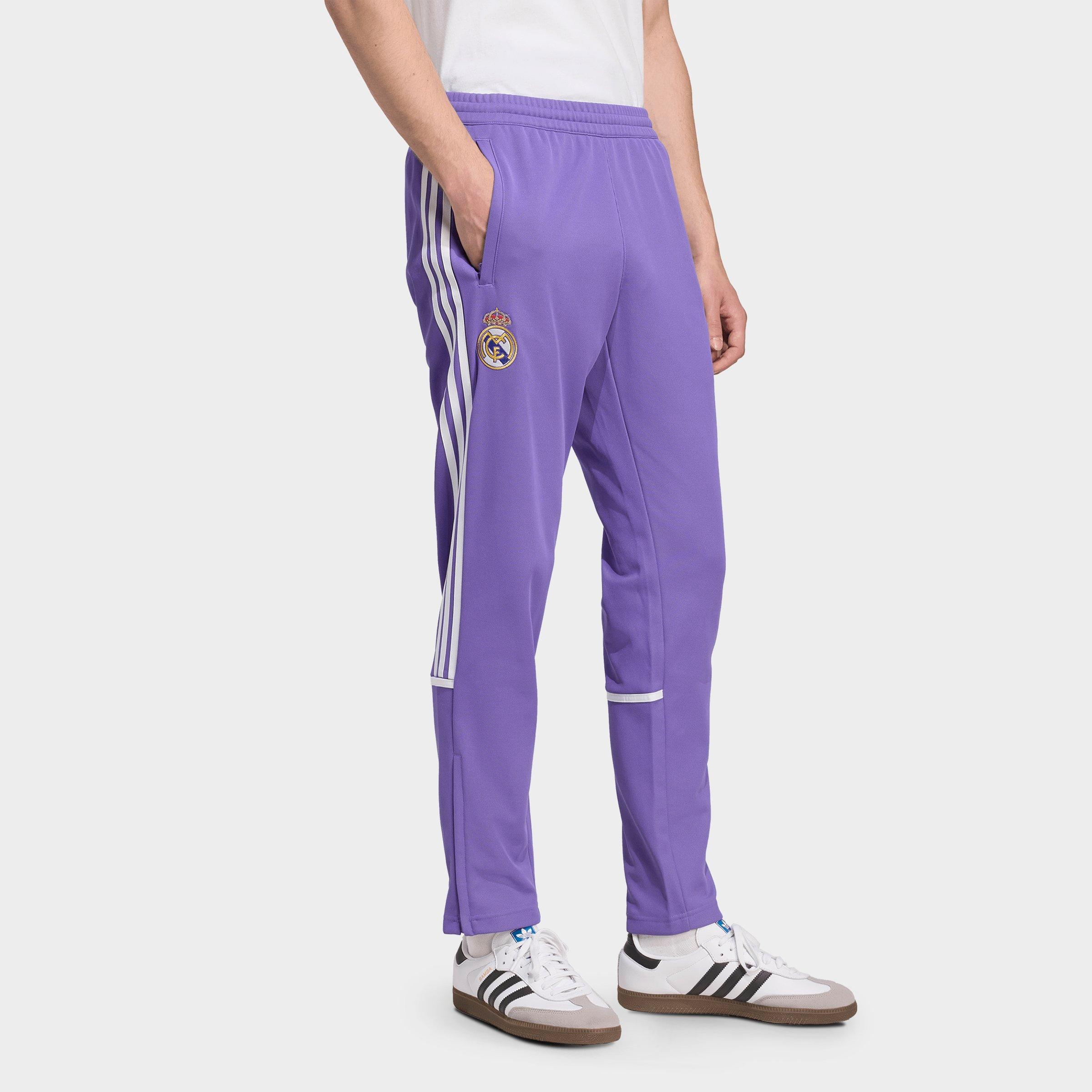 Click here for adidas Mens Real Madrid LFSTLR Track Pants in Purp... prices