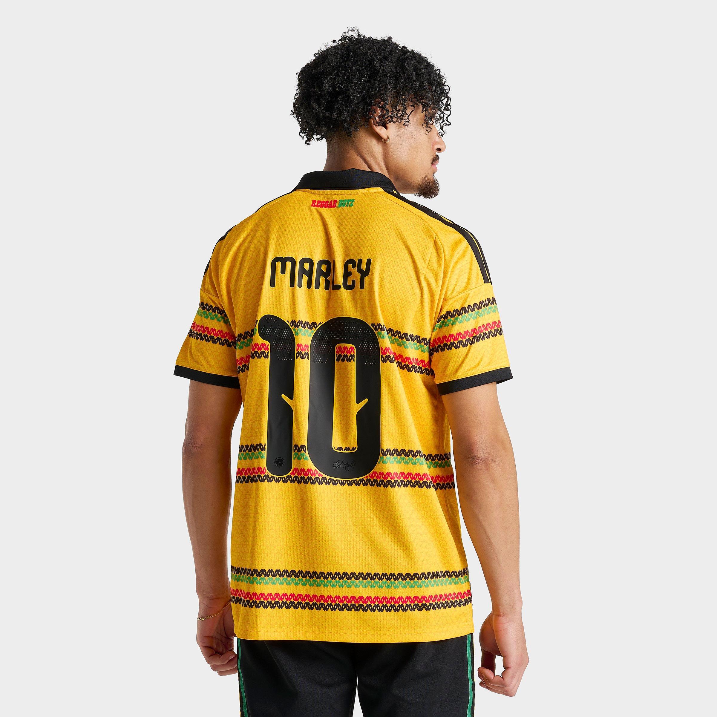 Click here for adidas Mens x Bob Marley Jamaica 26 Home Replica S... prices