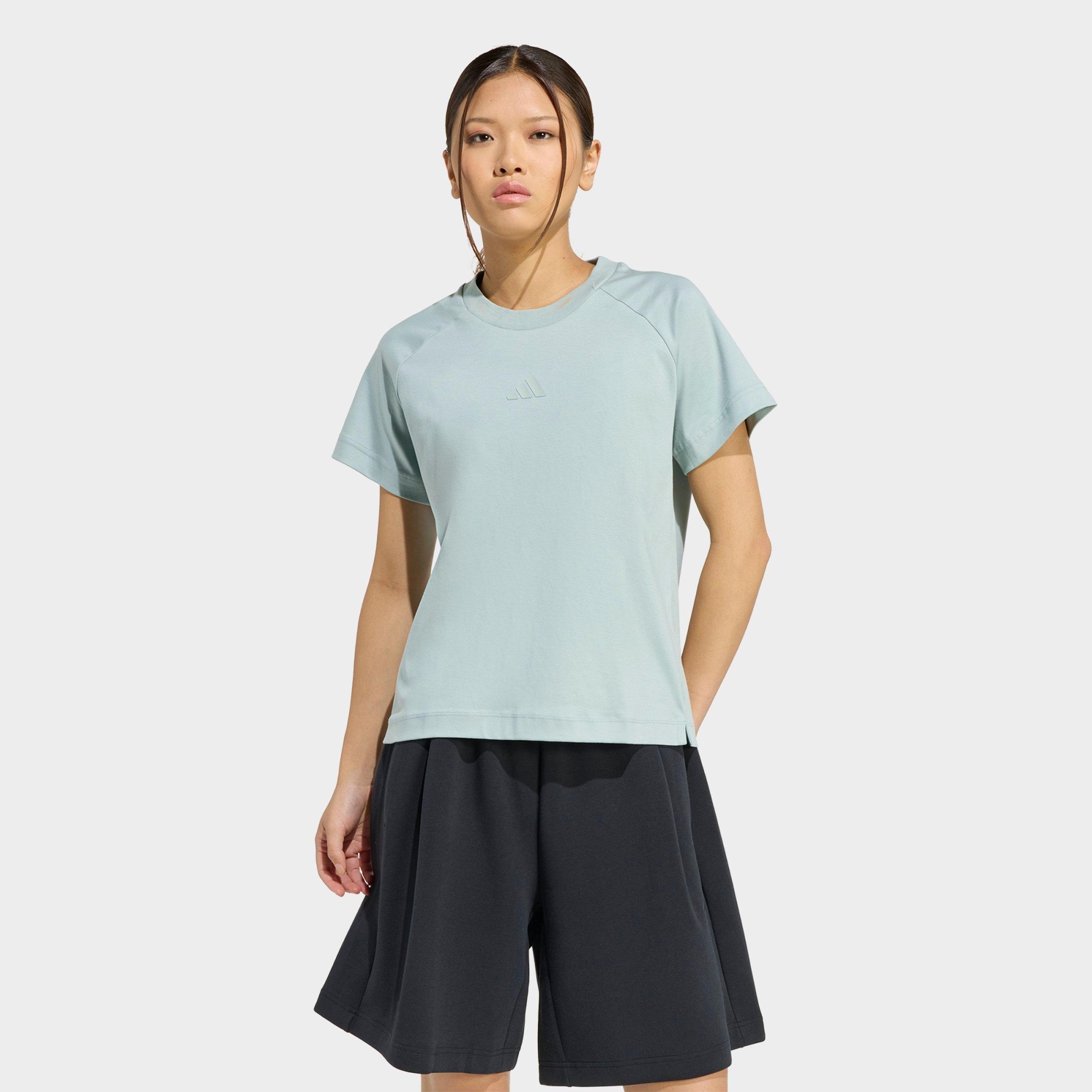 Click here for adidas Womens Sportswear Soft Lux T-Shirt in Wonde... prices