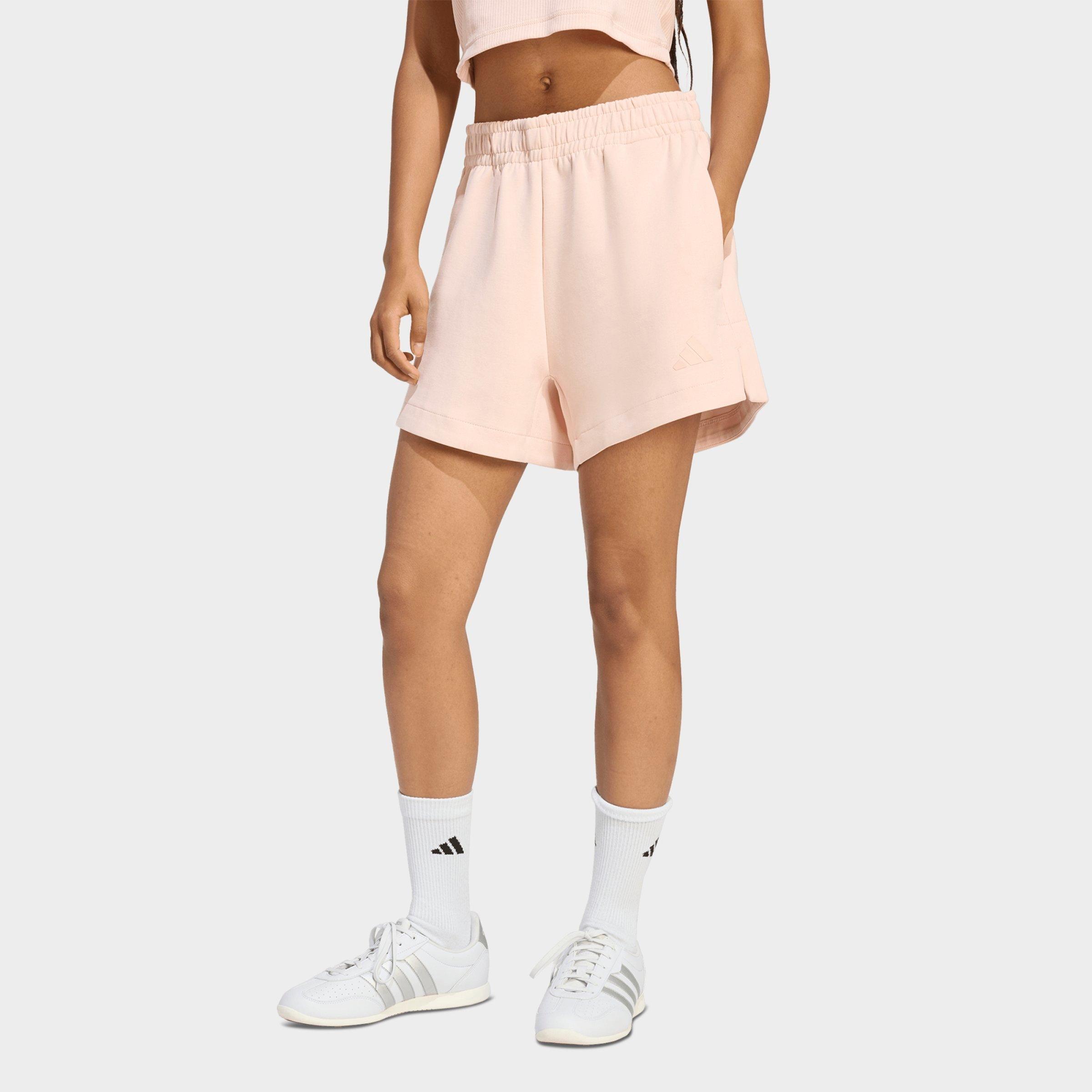 Click here for adidas Womens Sportswear Soft Lux Loose Shorts in... prices