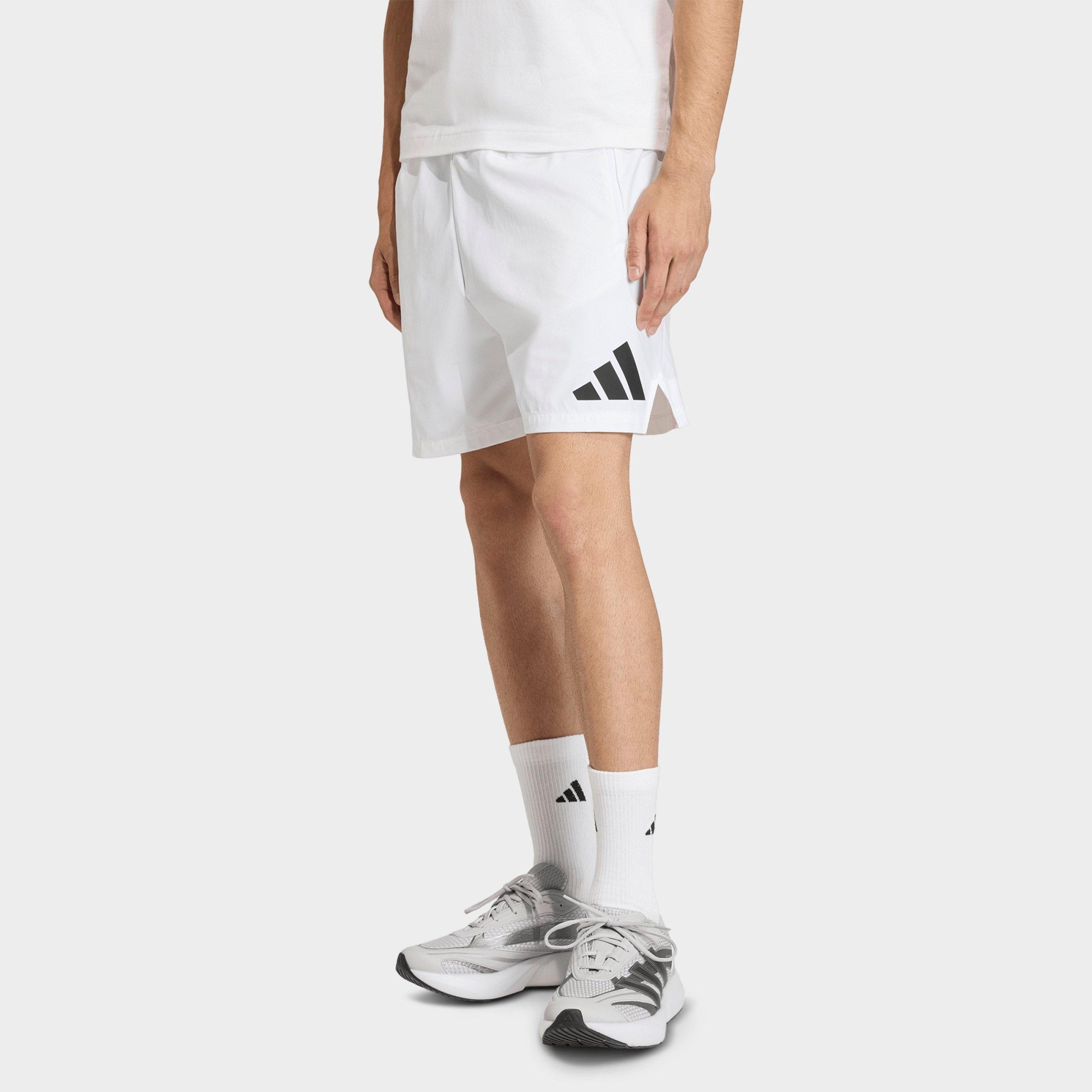 Click here for adidas Mens Z. N.E. Woven Shorts in White Size: La... prices