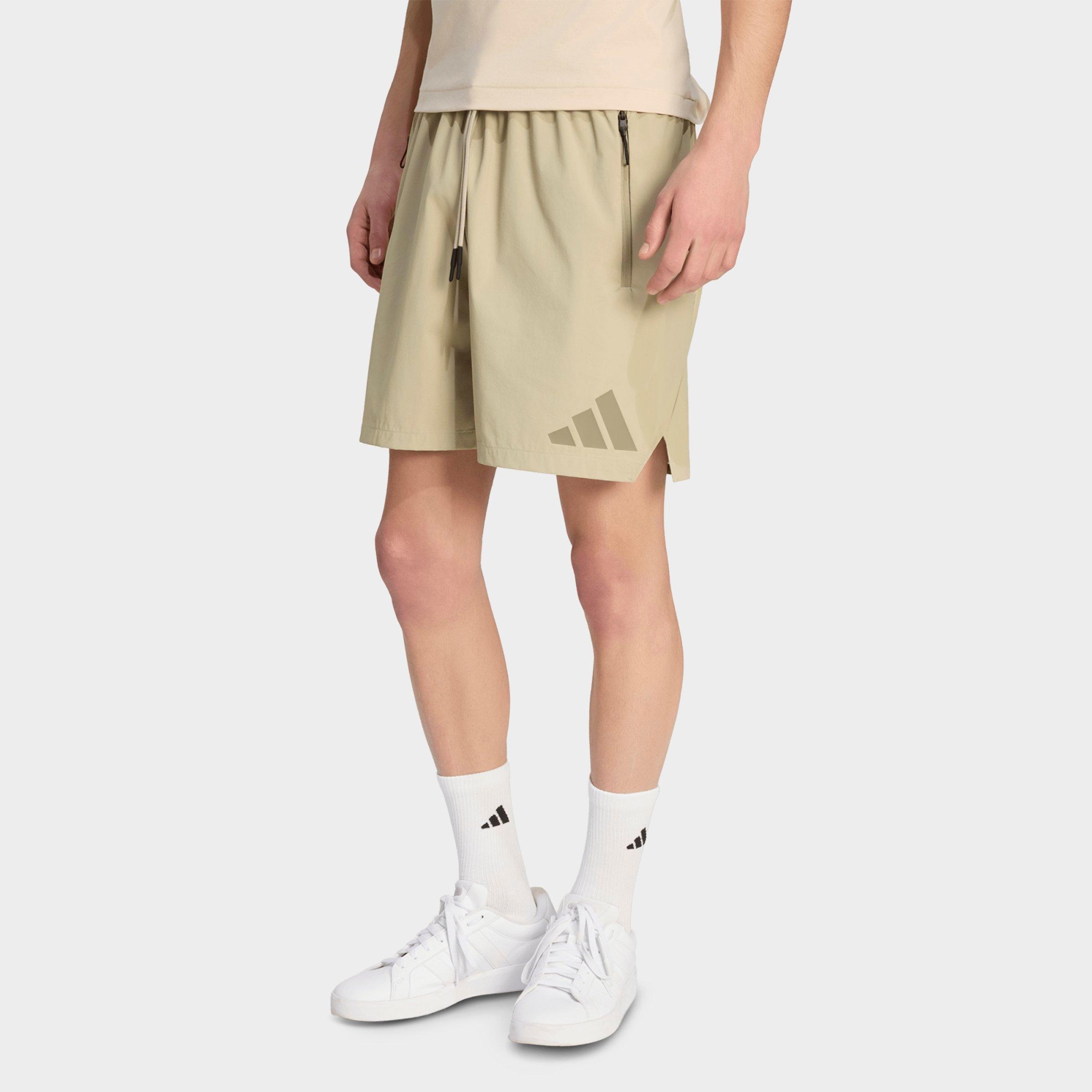 Click here for adidas Mens Z. N.E. Woven Shorts in Wonder Cargo S... prices