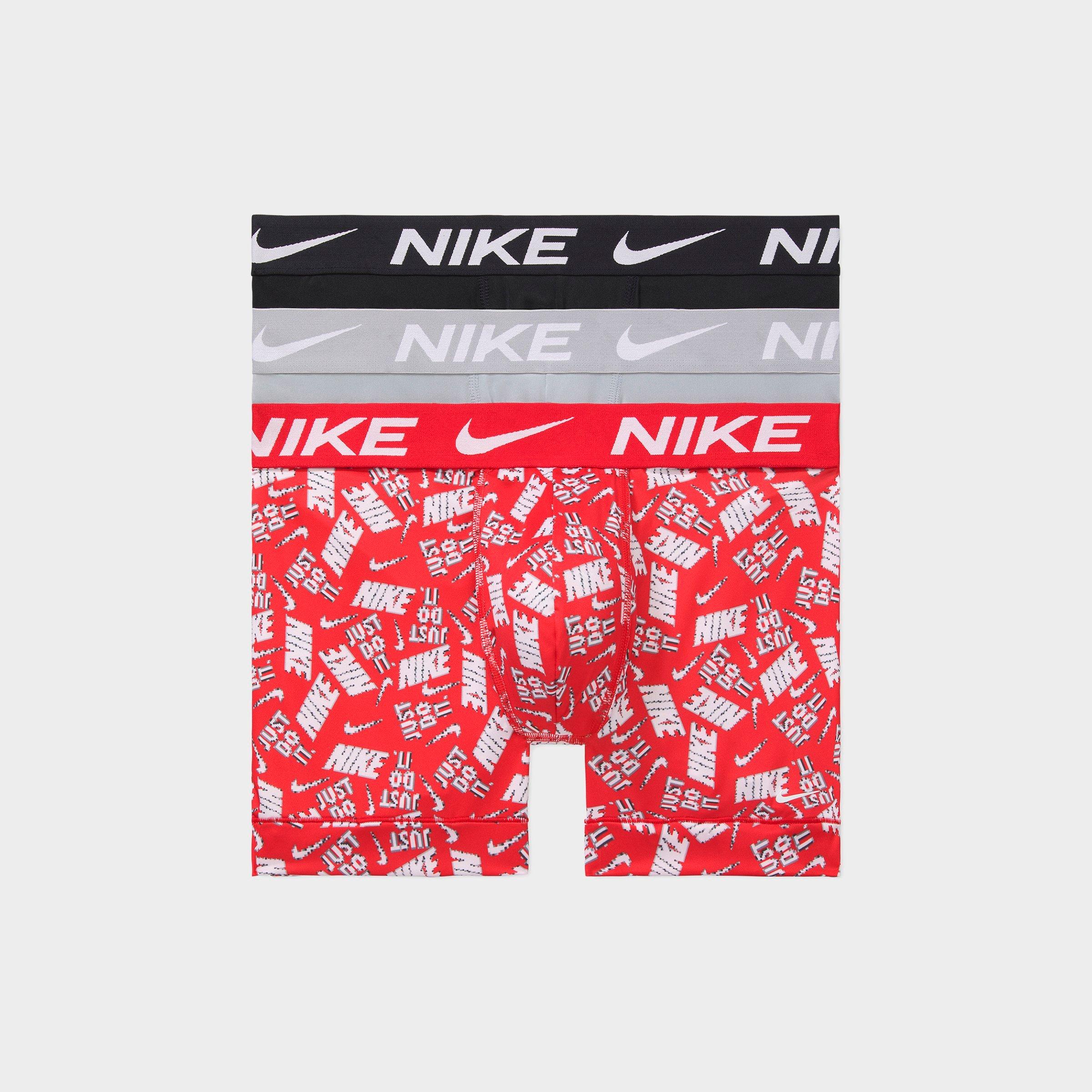 Click here for Nike Mens Dri-FIT Essential Micro Boxer Briefs (3-... prices