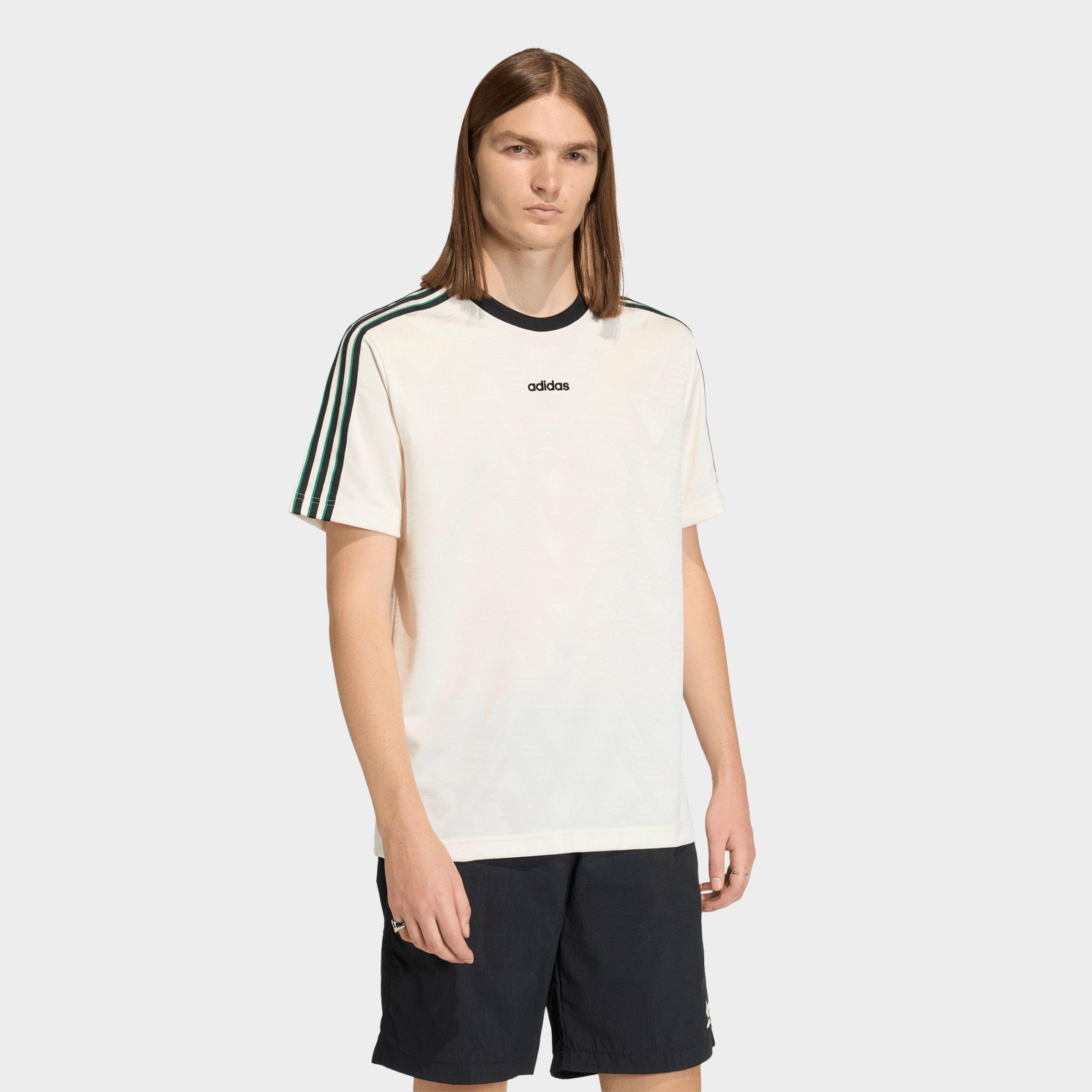 Click here for adidas Mens Originals Jacquard Jersey in Off White... prices