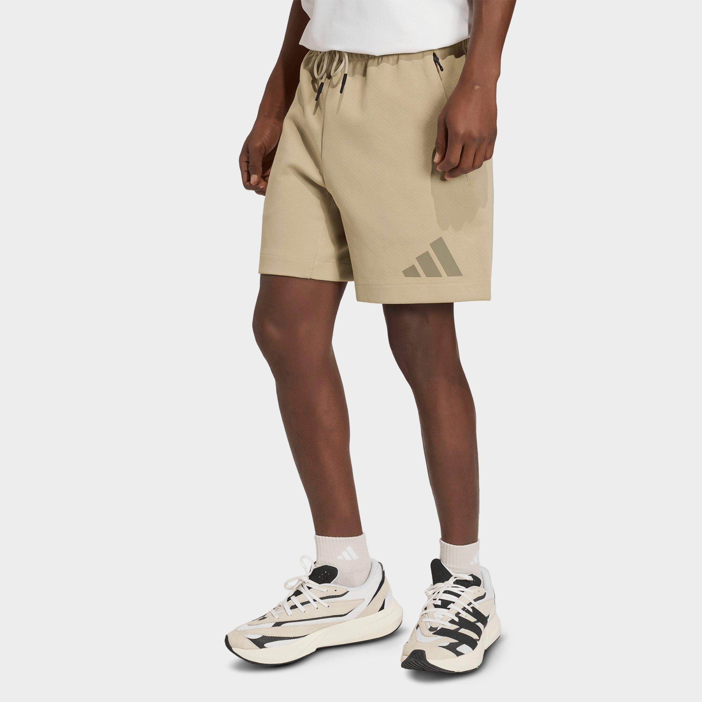 Click here for adidas Mens Z. N.E. Knit Shorts in Wonder Cargo Si... prices