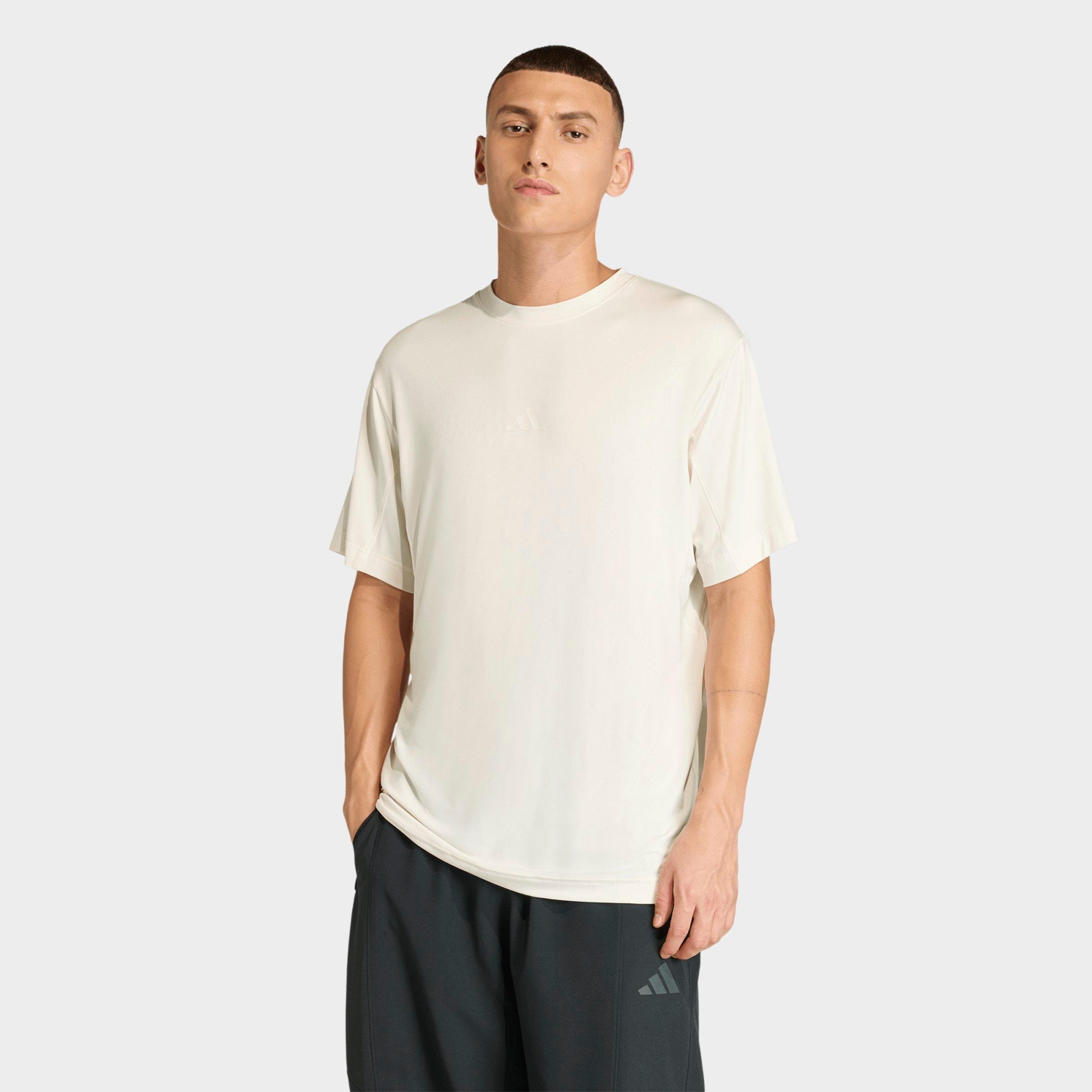 Click here for adidas Mens Puremotion Training T-Shirt in Chalk W... prices