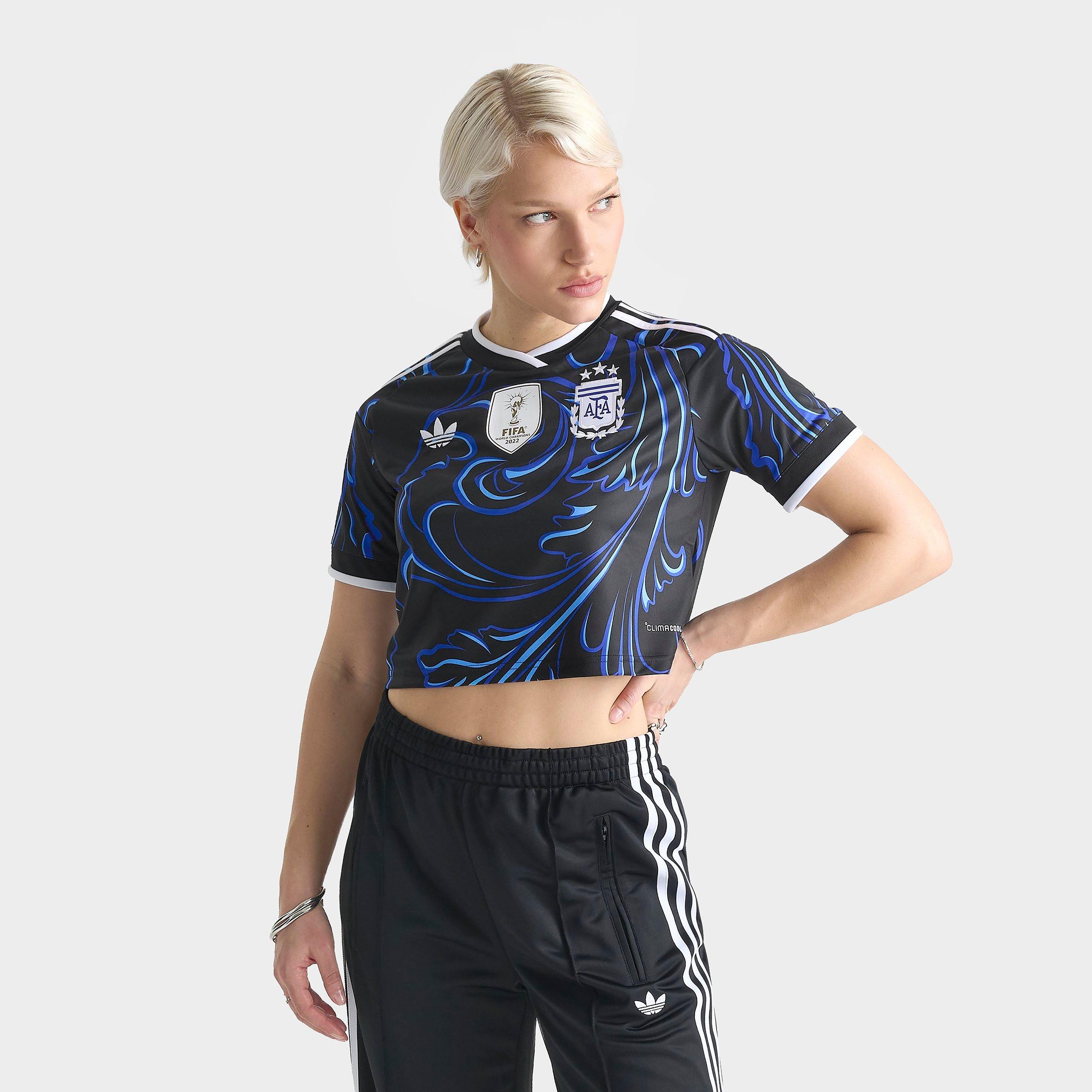 Click here for adidas Womens Argentina 2026 Away Replica Cropped... prices