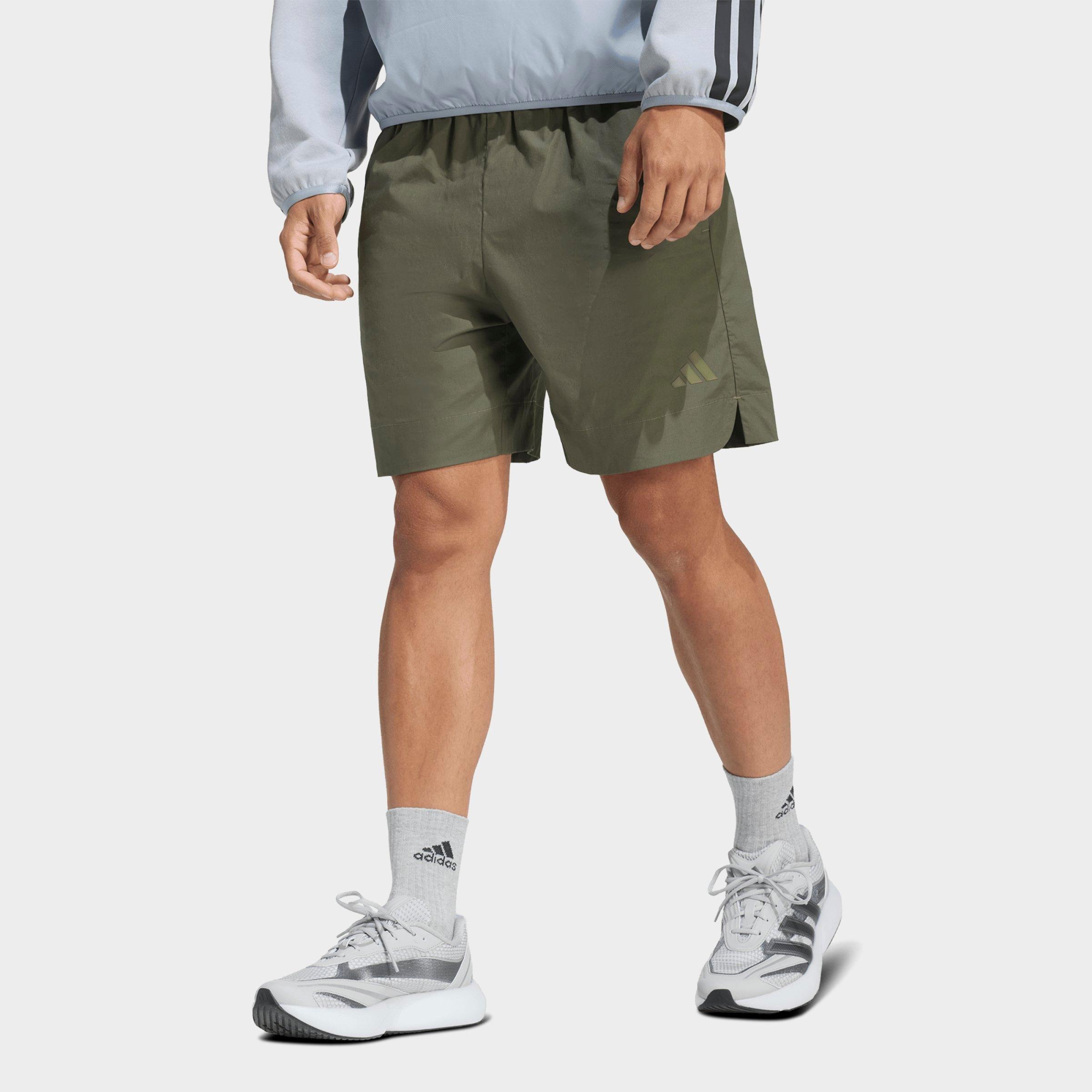 Click here for ADIDAS Mens City Tech Woven Shorts in Olive Strata... prices