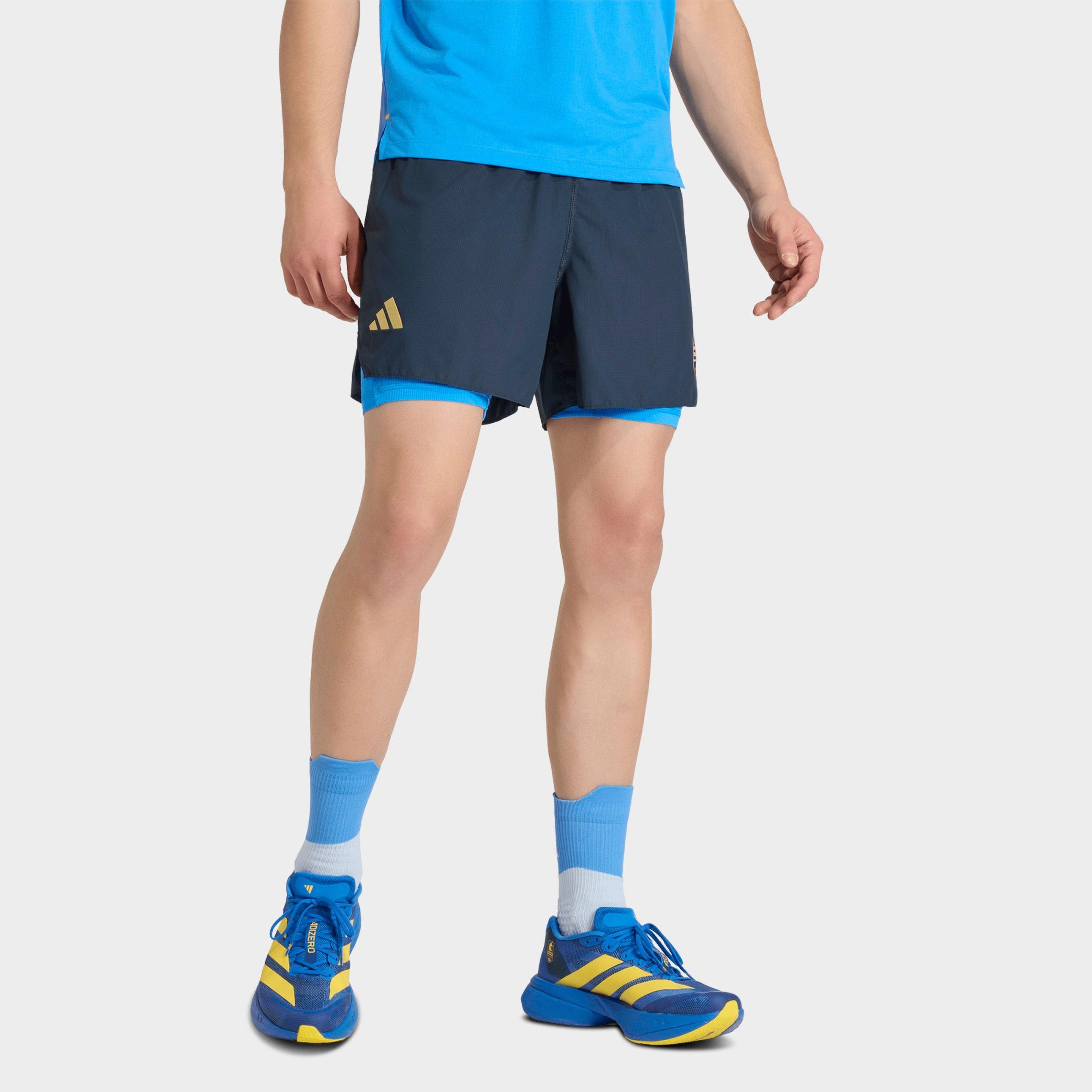 Click here for adidas Mens Boston Marathon 2026 2-in-1 Running Sh... prices