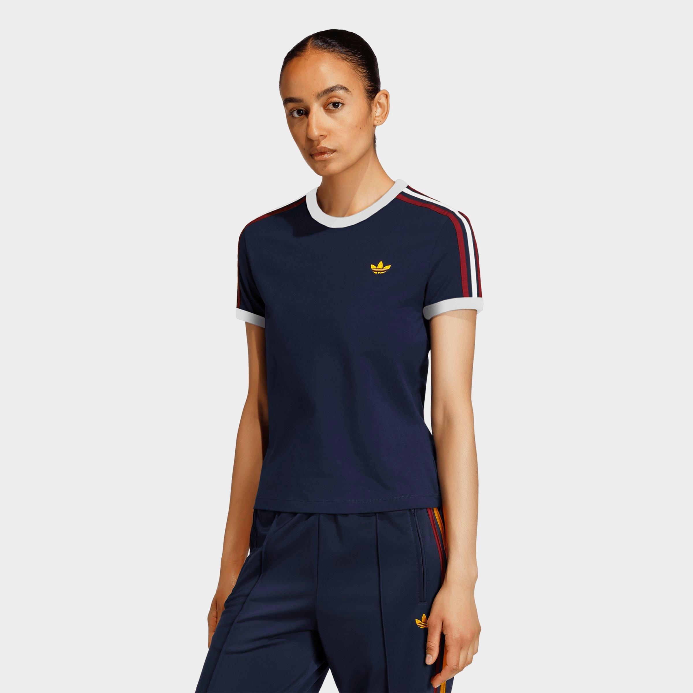 Click here for adidas Womens Originals 3-Stripes Slim T-Shirt in... prices
