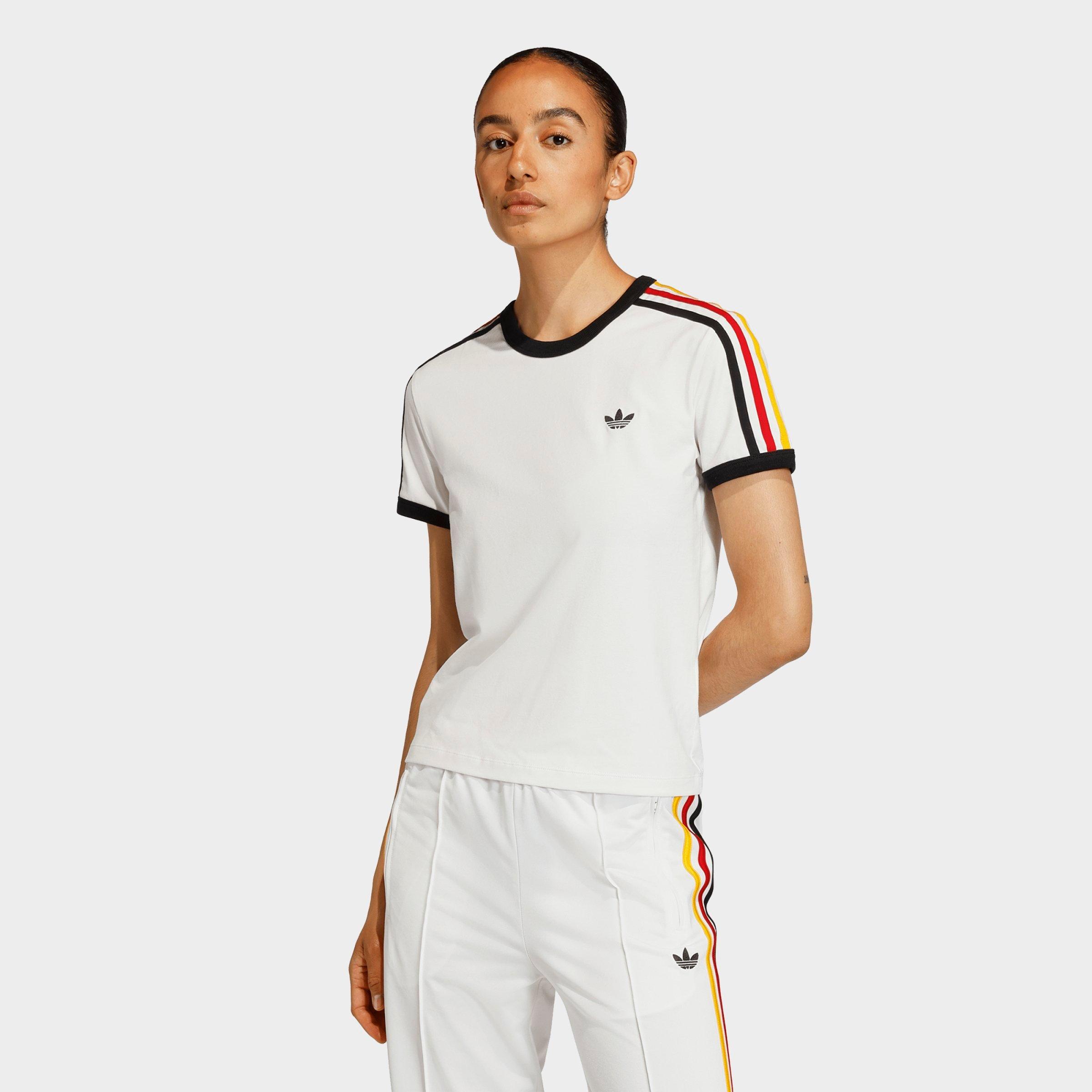 Click here for adidas Womens Originals 3-Stripes Slim T-Shirt in... prices