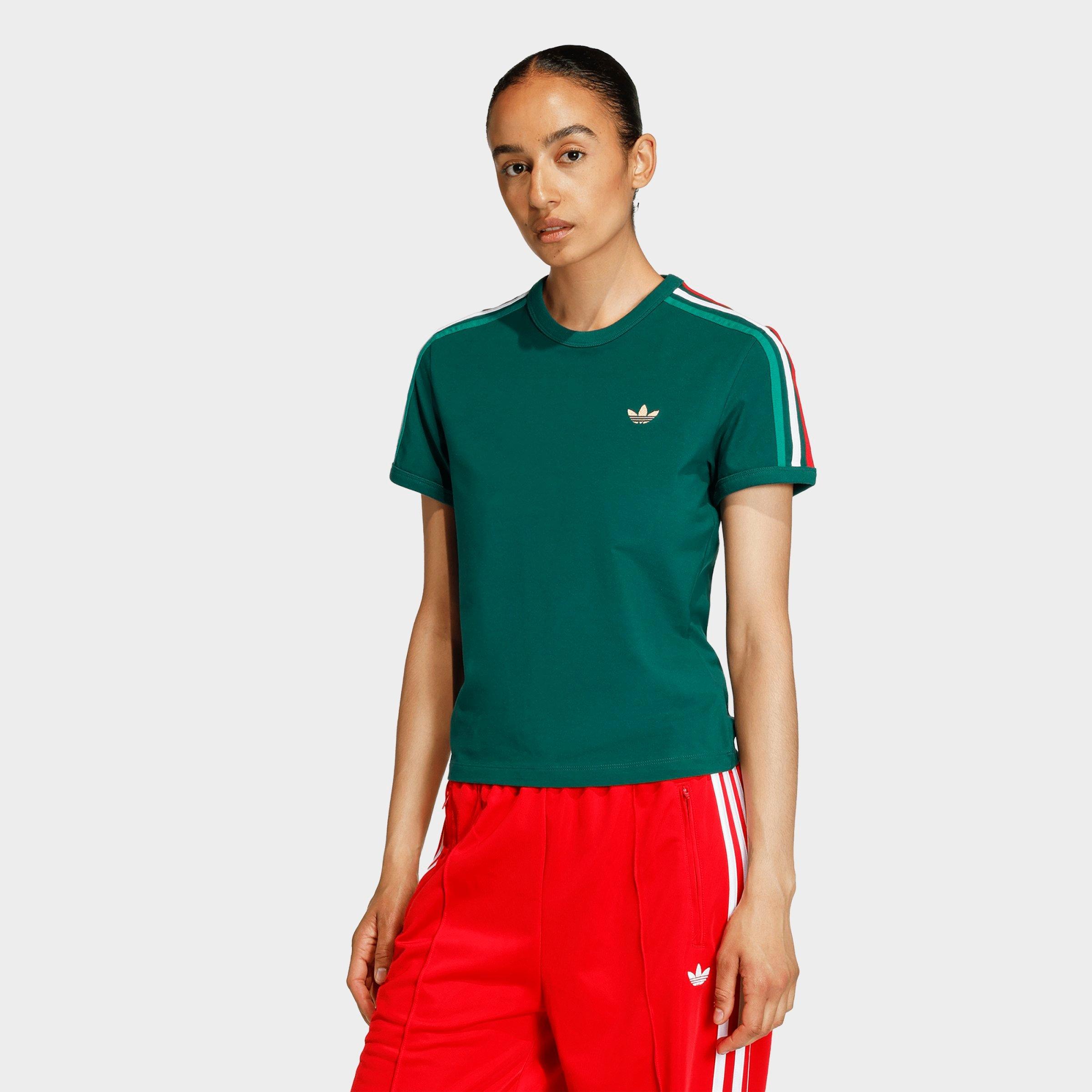 Click here for adidas Womens Originals 3-Stripes Slim T-Shirt in... prices