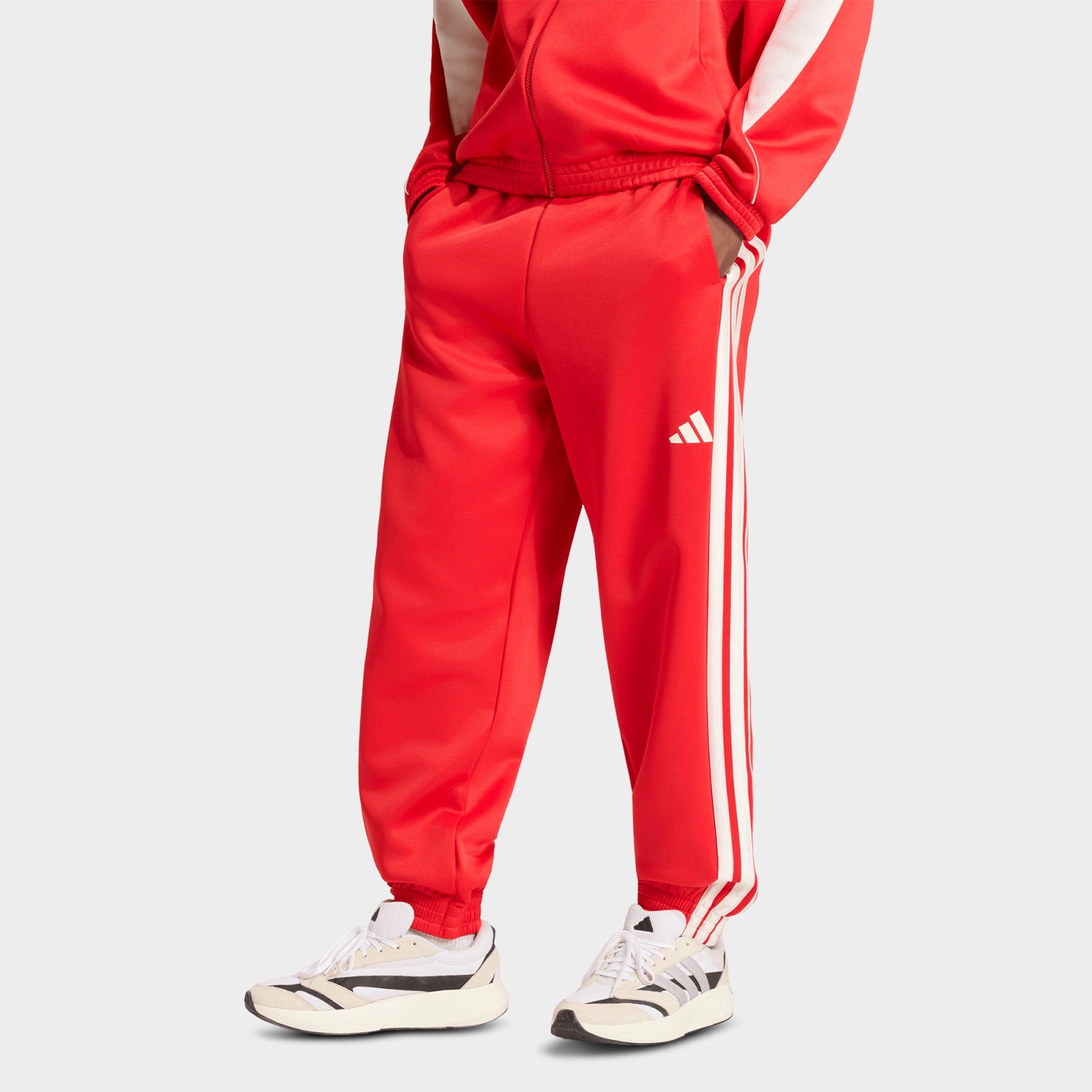 Click here for adidas Mens Stadium Track Pants in Pure Ruby/Off W... prices