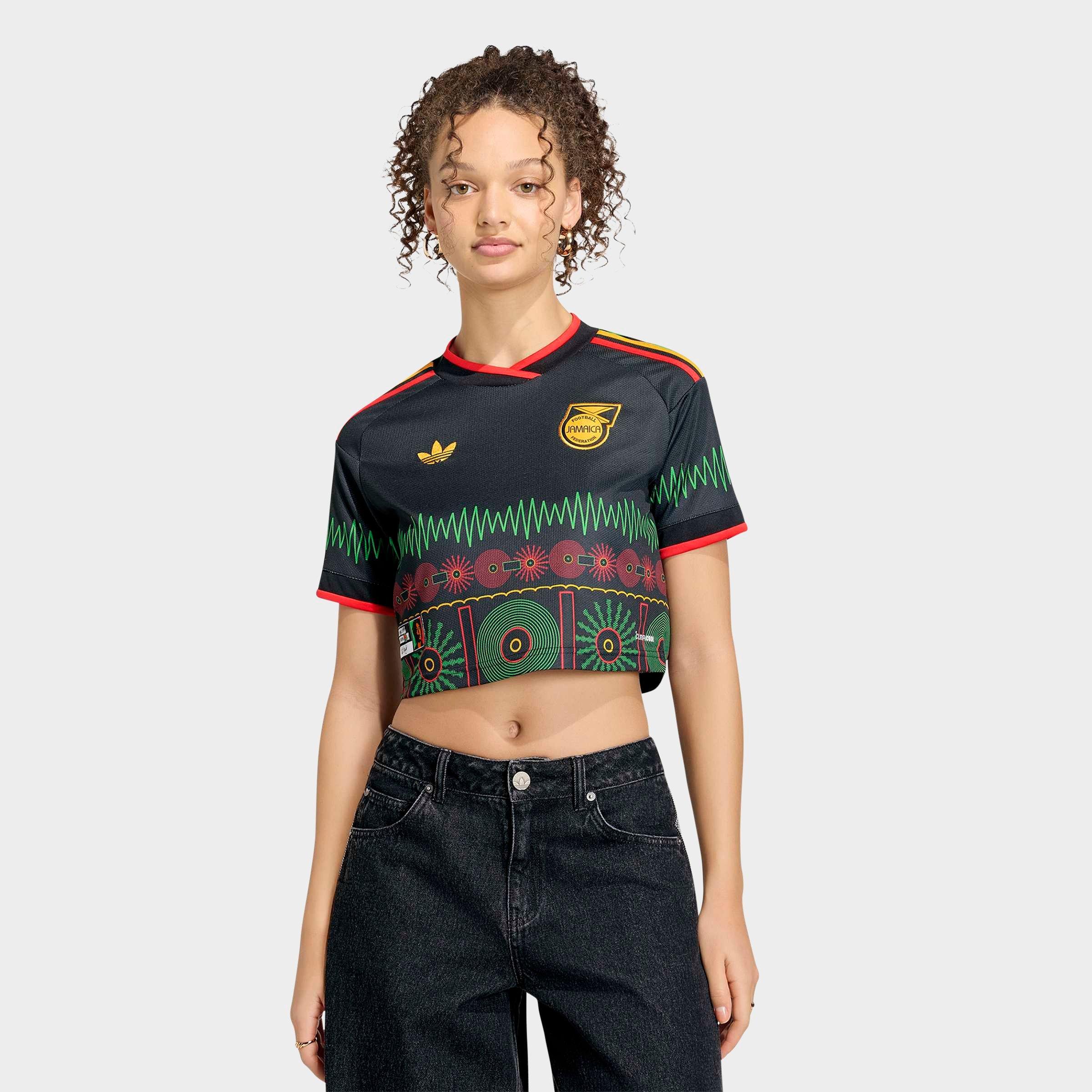 Click here for adidas Womens Originals Jamaica Cropped Jersey in... prices
