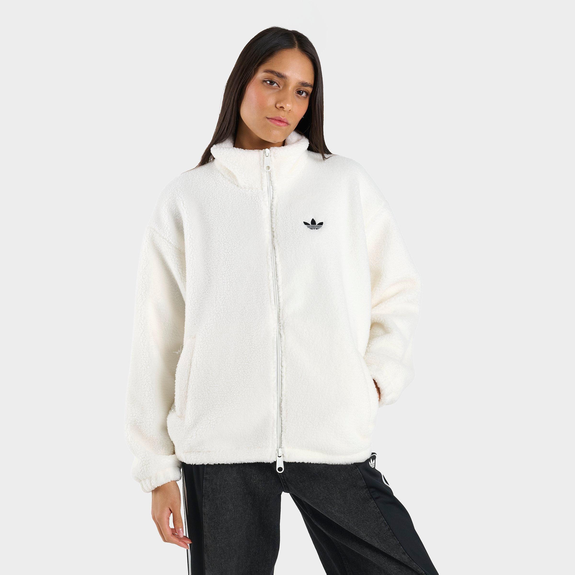 Click here for adidas Womens Originals Full-Zip Teddy Jacket in O... prices