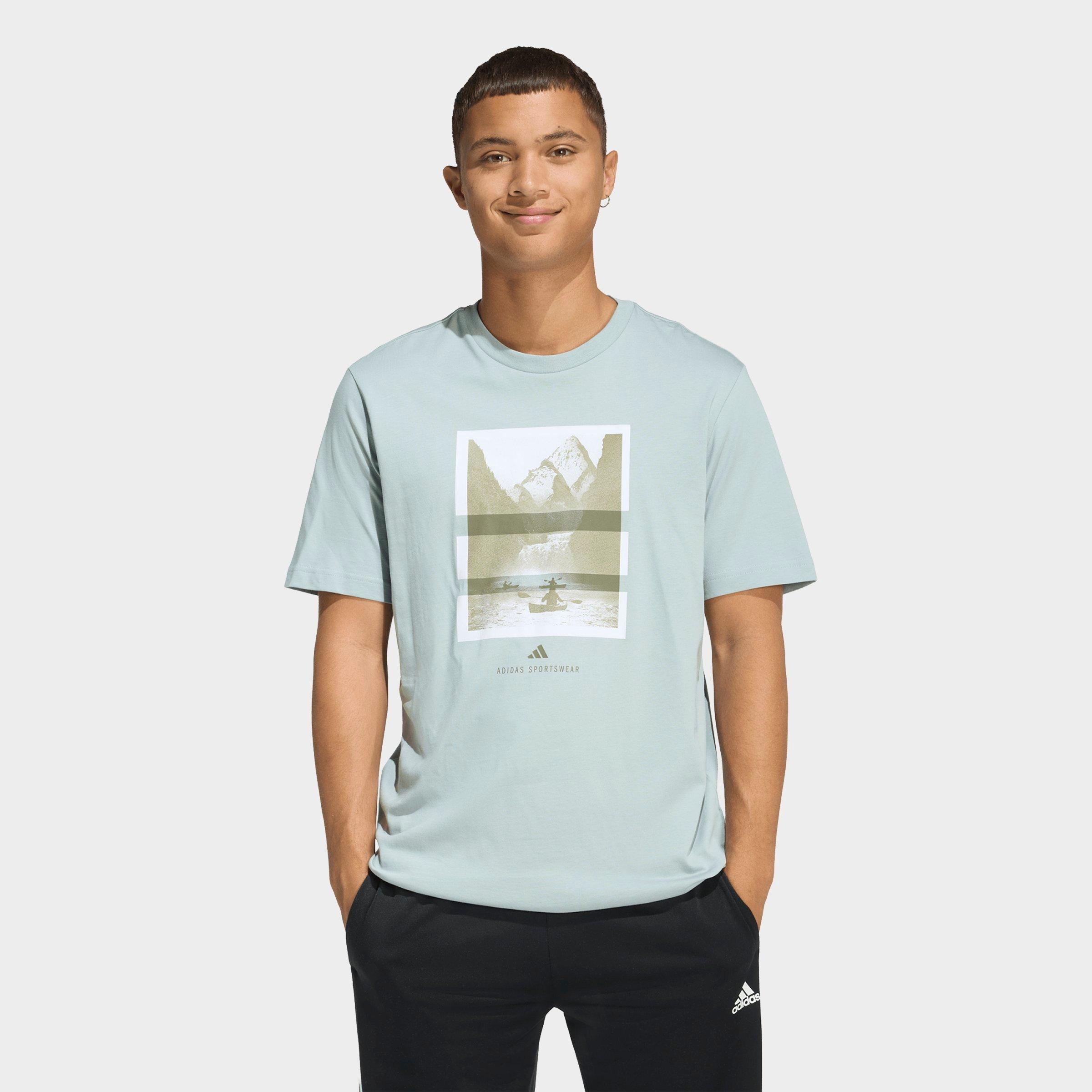 Click here for adidas Mens Outdoor Kayaking Graphic T-Shirt in Wo... prices