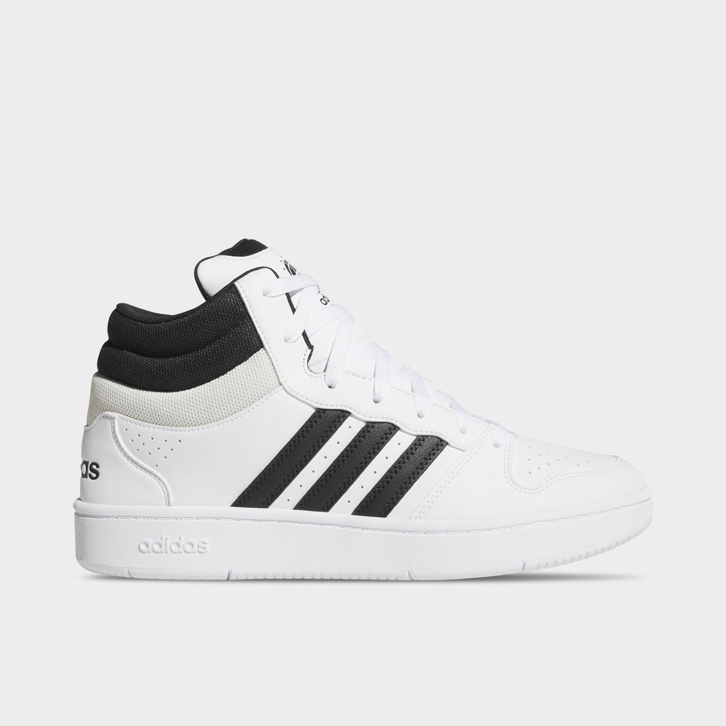 Click here for adidas Mens Hoops Classic Mid Casual Shoes in Clou... prices