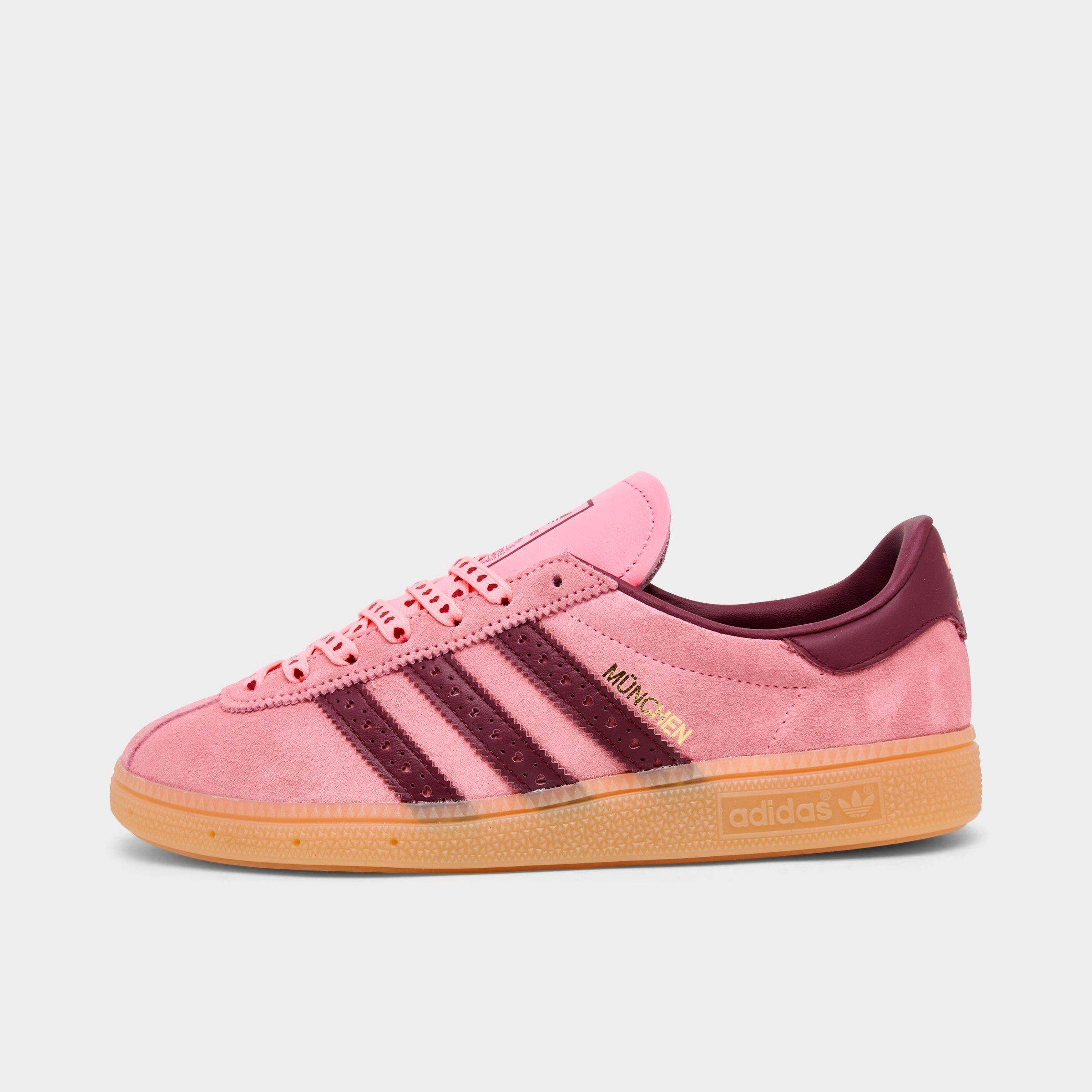 Click here for adidas Womens Originals München Casual Shoes in Pi... prices