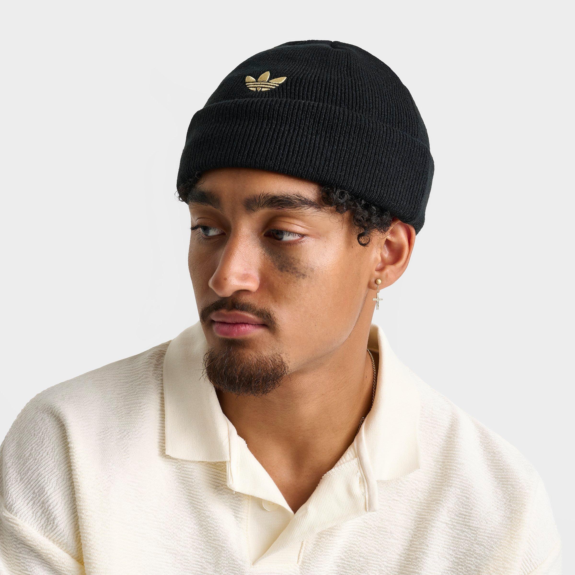 Click here for adidas Originals Off-Set Trefoil Beanie in Black/G... prices