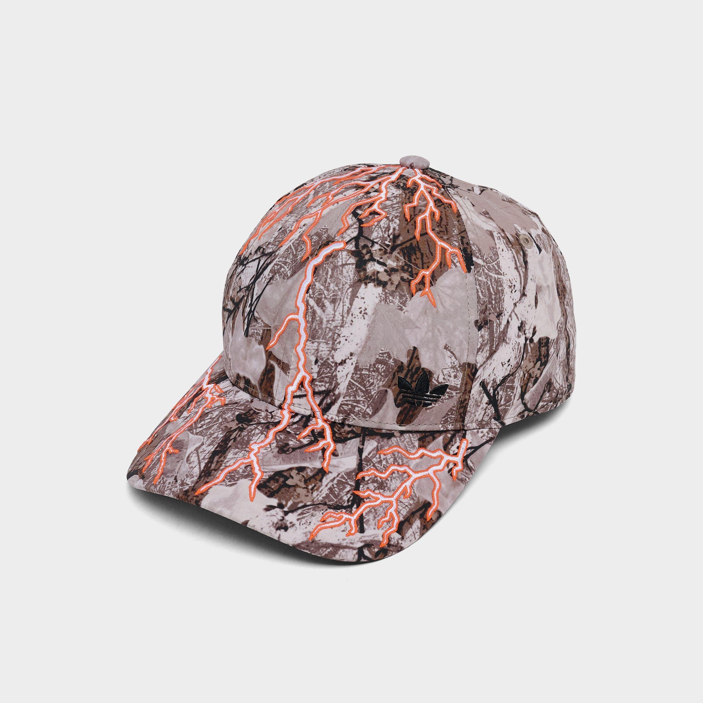 Click here for adidas Lightning Six Panel Strapback Hat in Camo prices