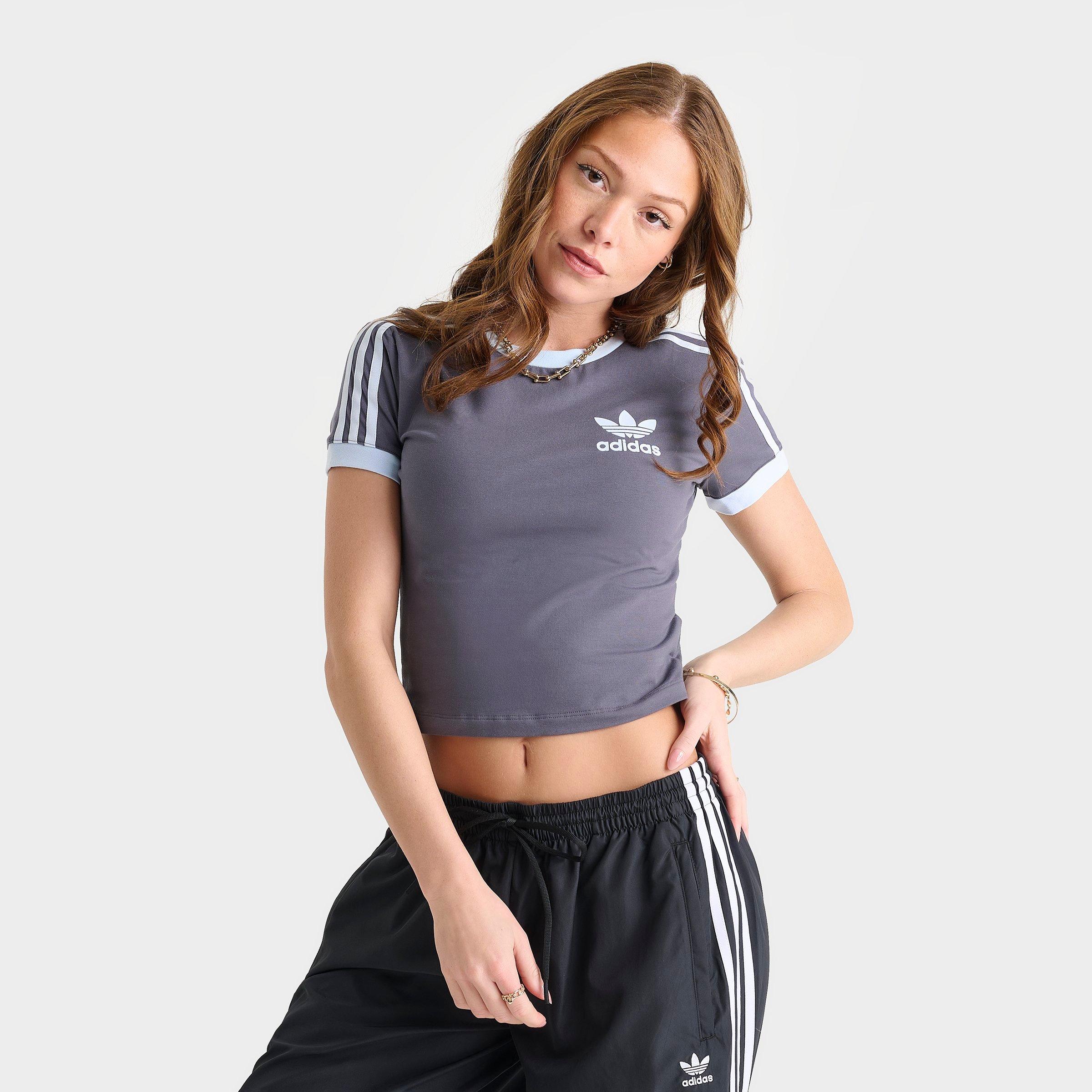 Click here for adidas Womens Originals adicolor 3-Stripes Baby T-... prices