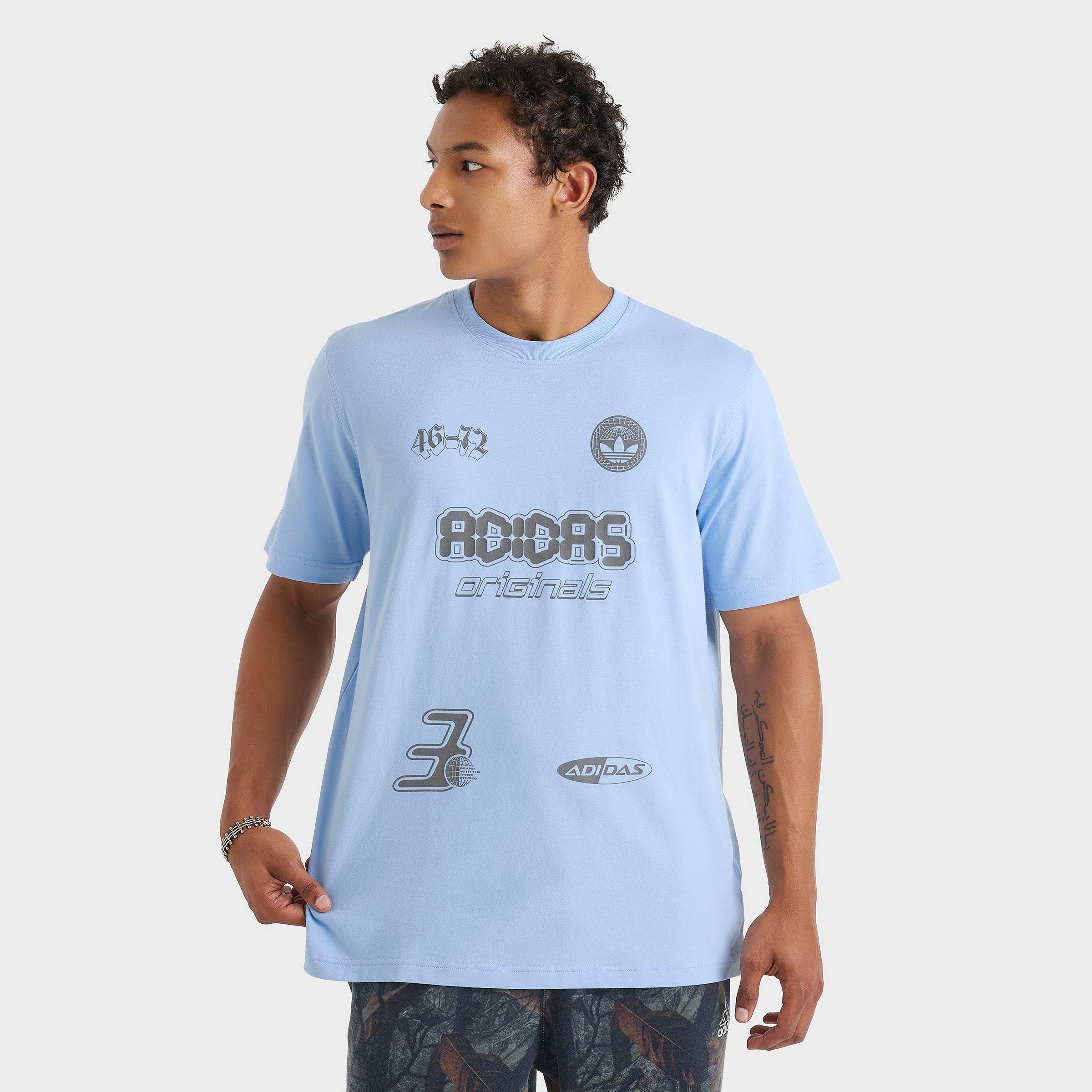 Click here for adidas Mens Originals Cyber Print T-Shirt in Clear... prices