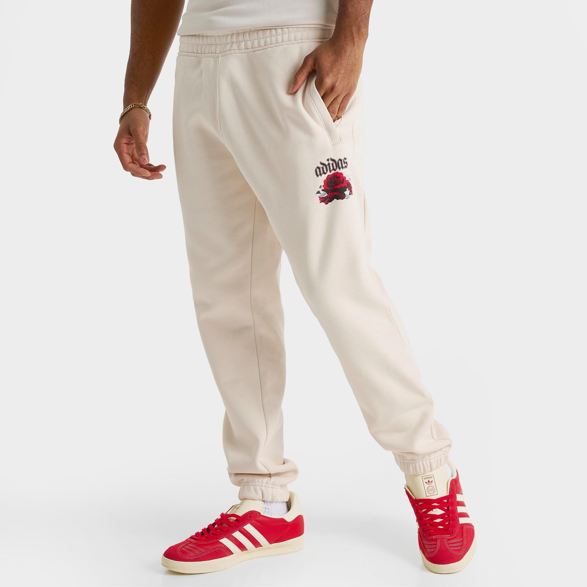 Click here for adidas Mens Roses Fleece Jogger Pants in Wonder Wh... prices