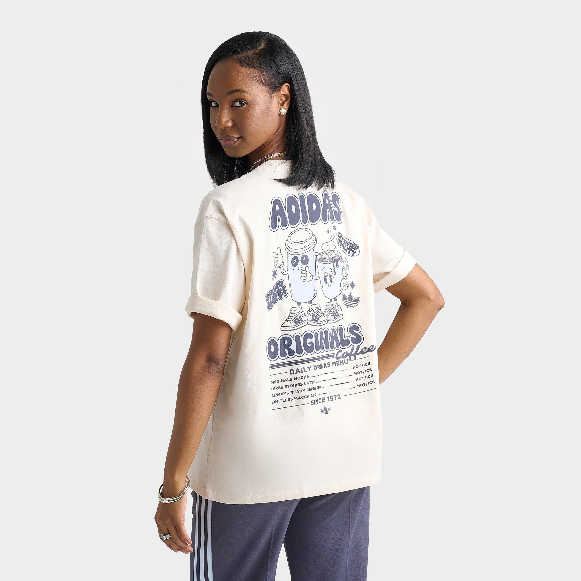 Click here for adidas Womens Originals Coffee Graphic T-Shirt in... prices