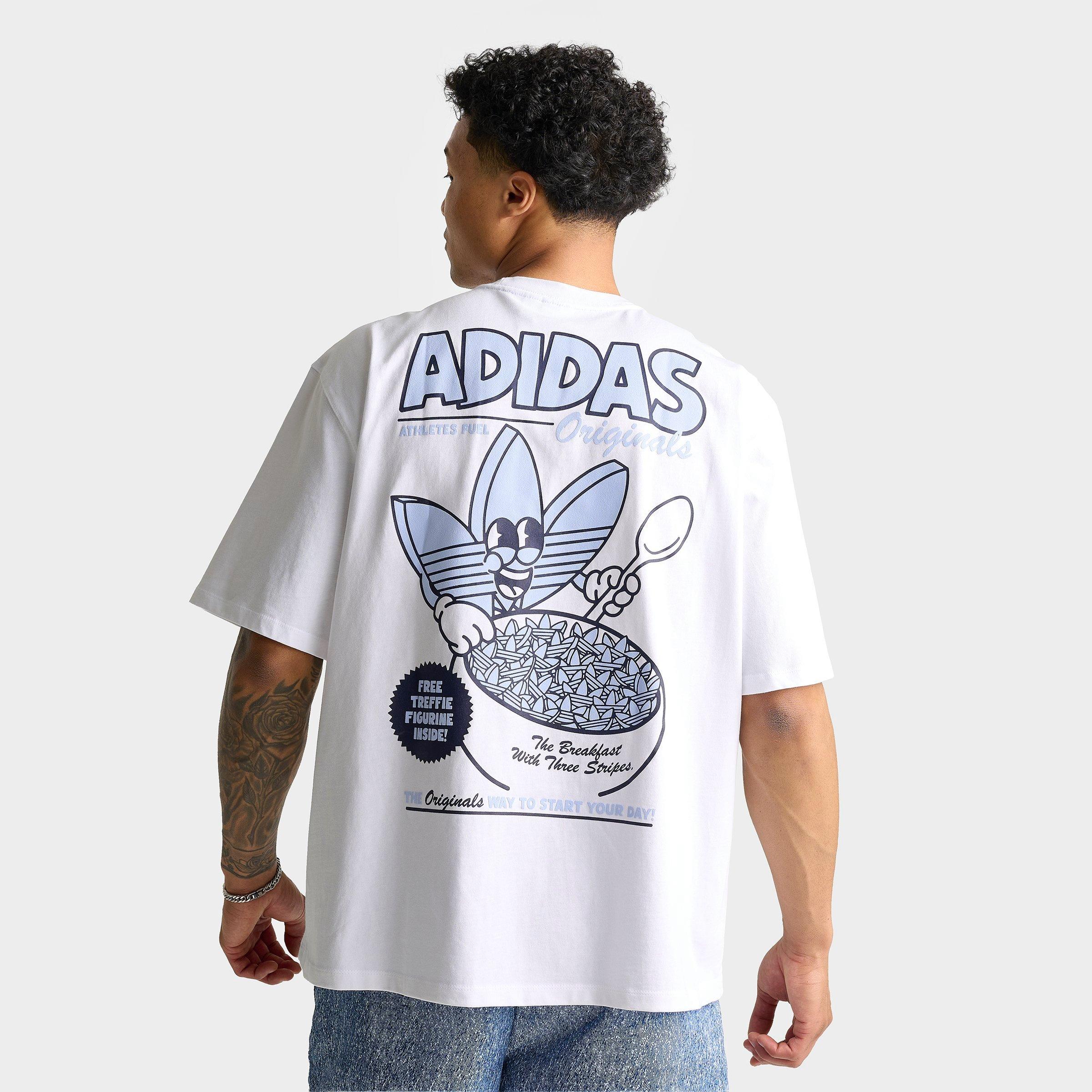 Click here for adidas Mens Originals Cereal Graphic T-Shirt in Wh... prices