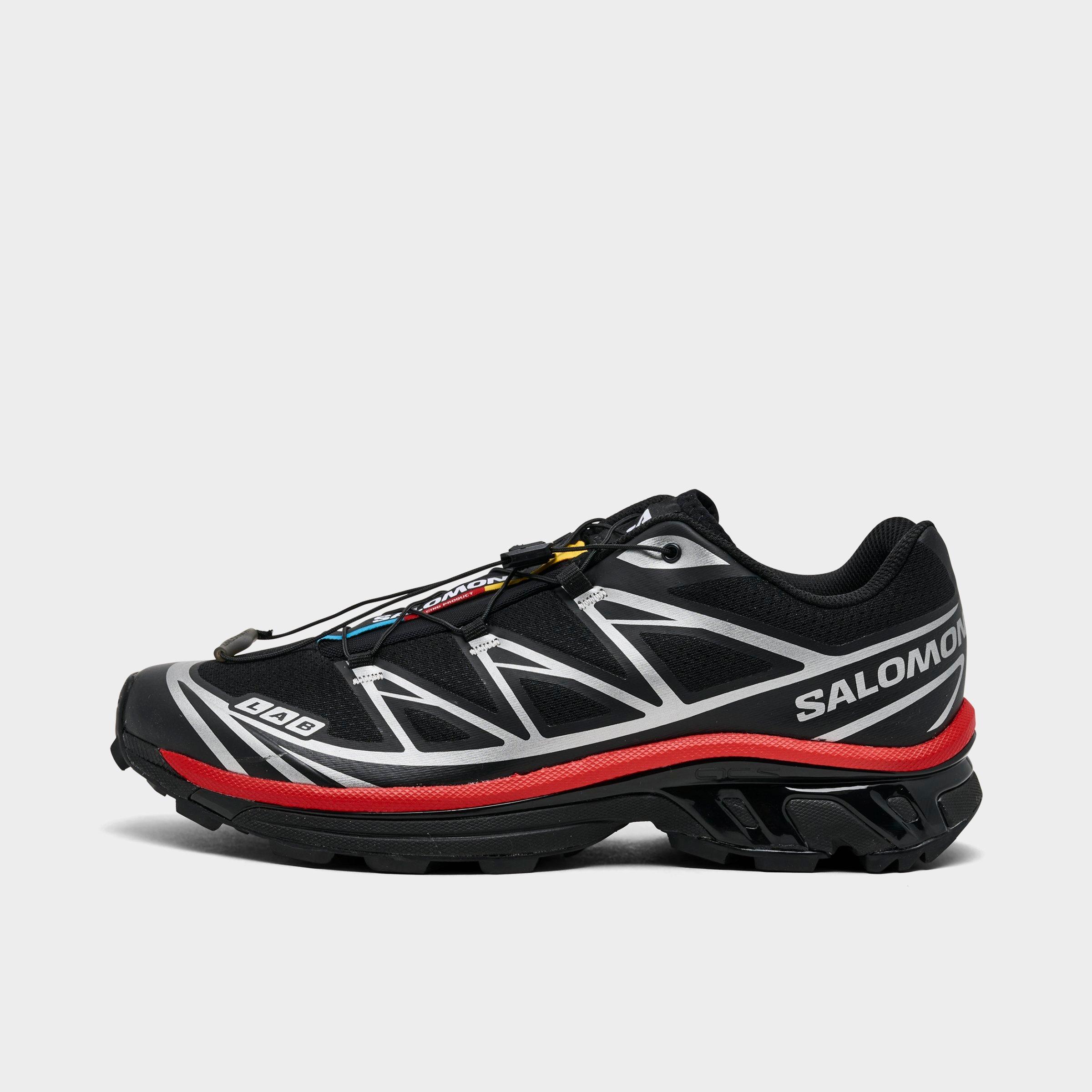 Click here for Salomon Mens XT-6 Casual Shoes in Black/Fiery Red/... prices
