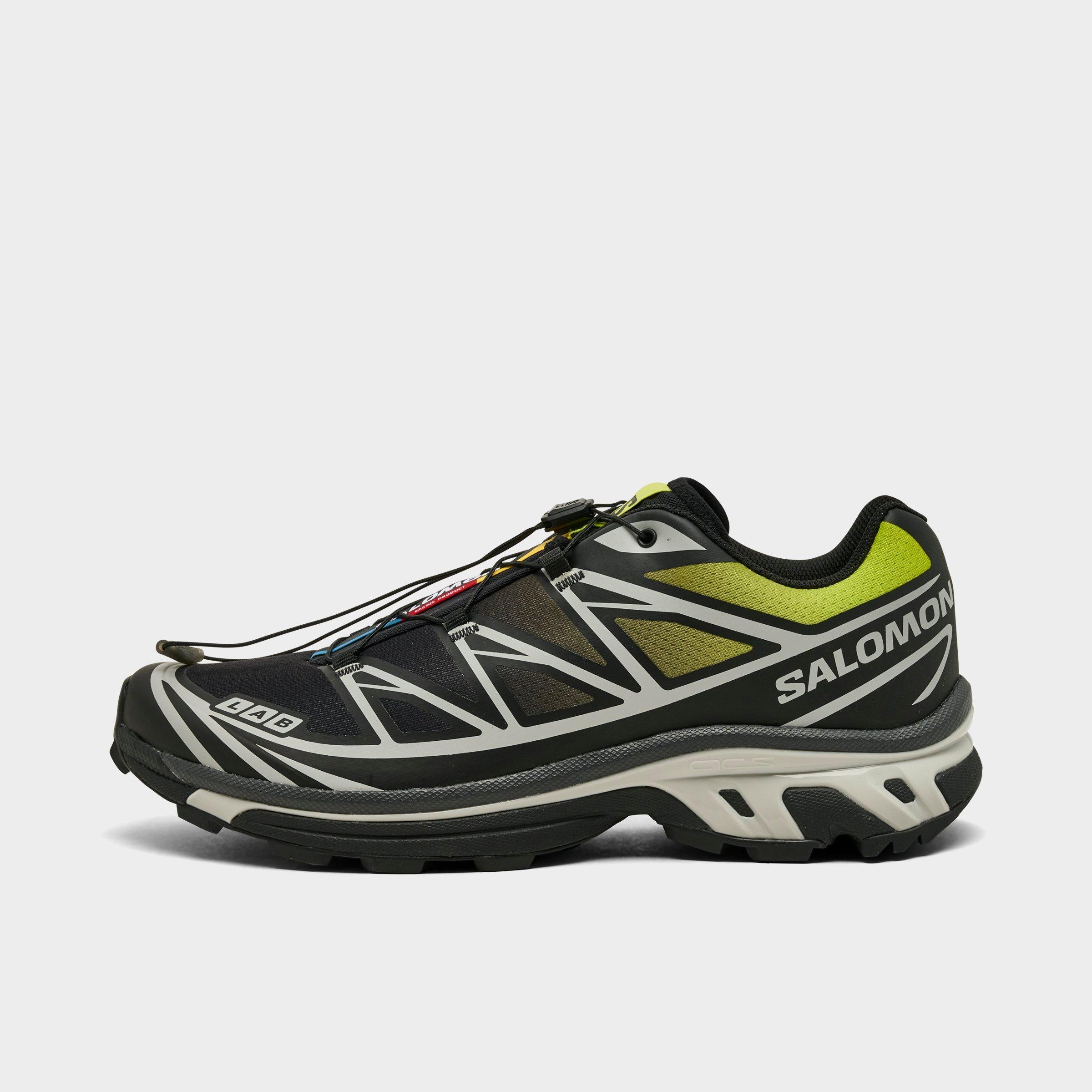 Click here for Salomon Mens XT-6 Casual Shoes in Black/Acid Lime... prices