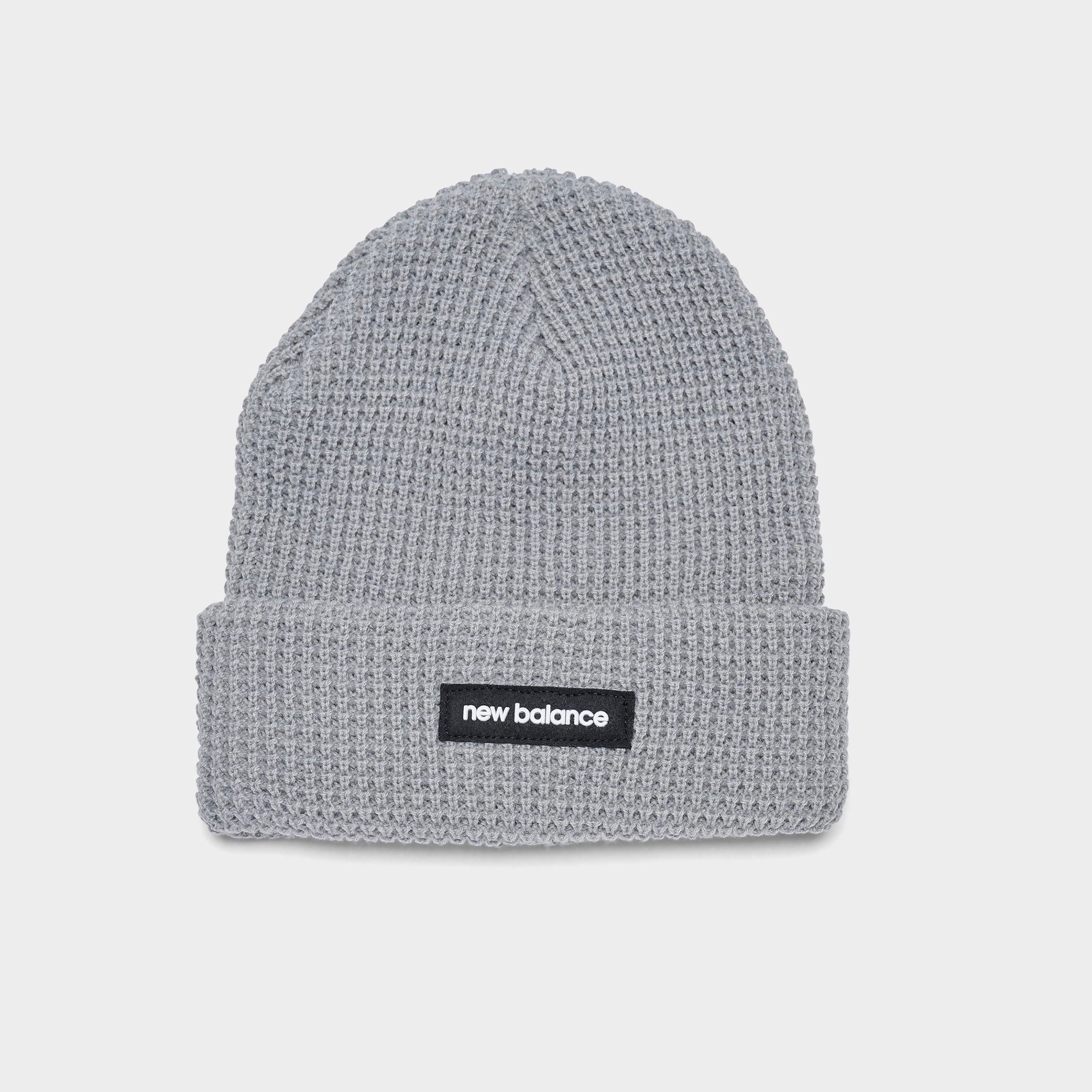 Click here for New Balance Waffle Knit Beanie Hat in Slate prices