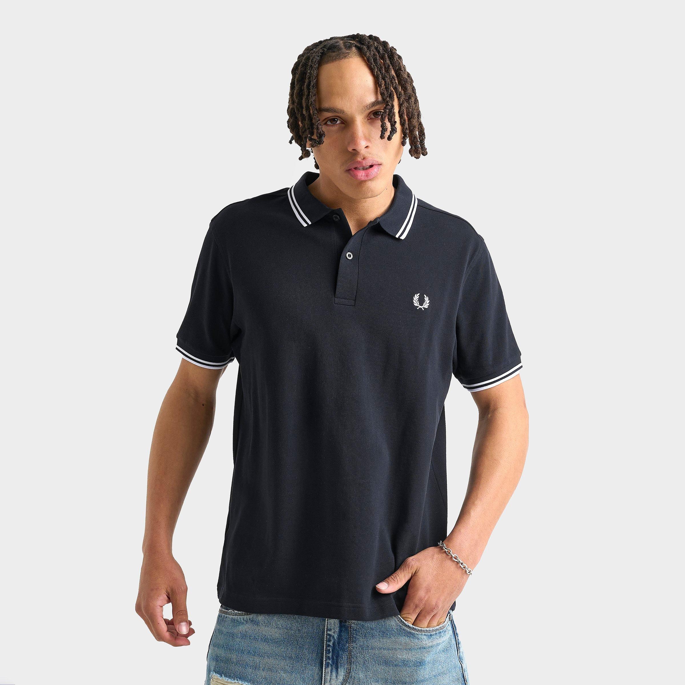 Click here for Fred Perry Mens Twin Tip Polo Shirt in Navy/White... prices