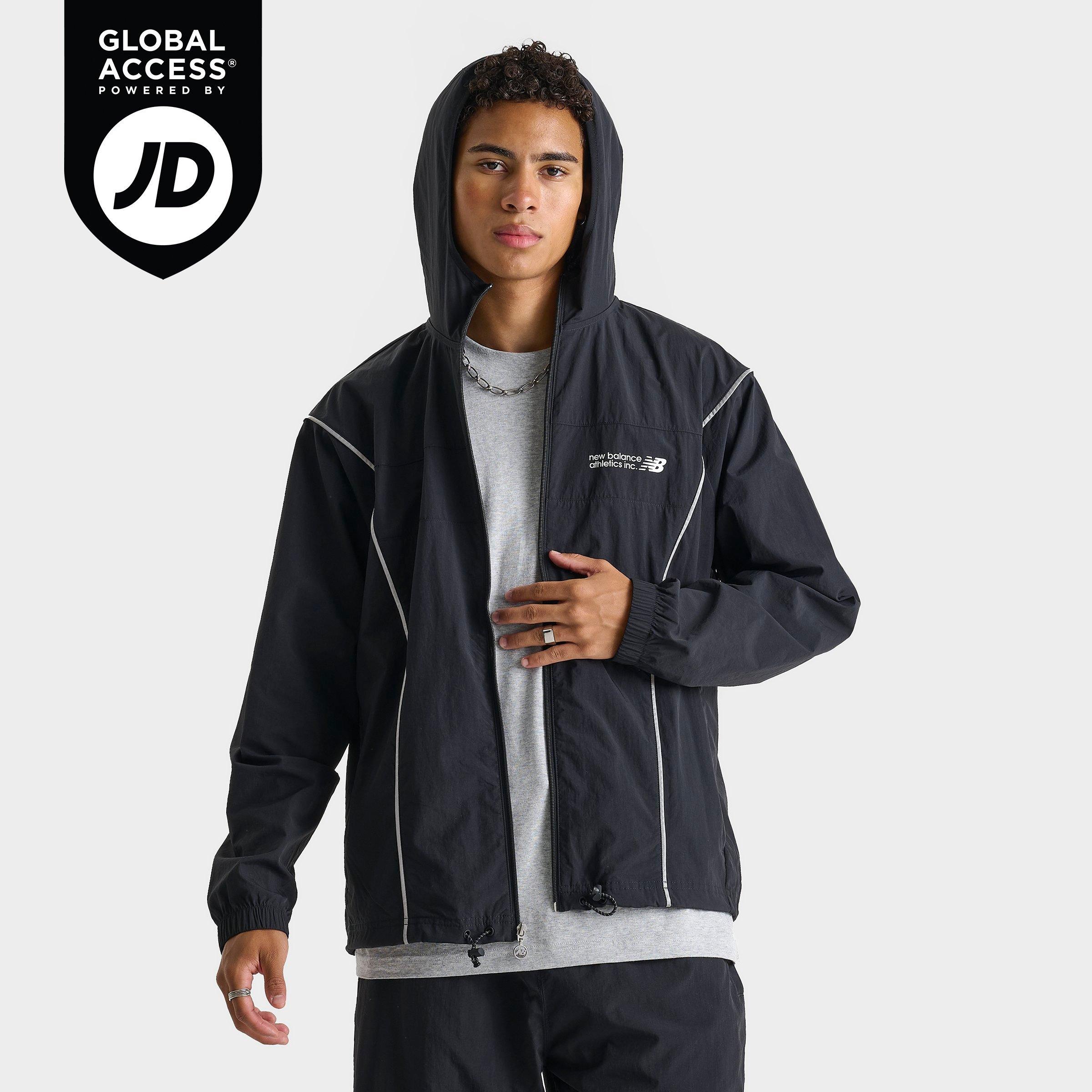 Click here for New Balance Mens Vision Jacket in Black/Reflective... prices