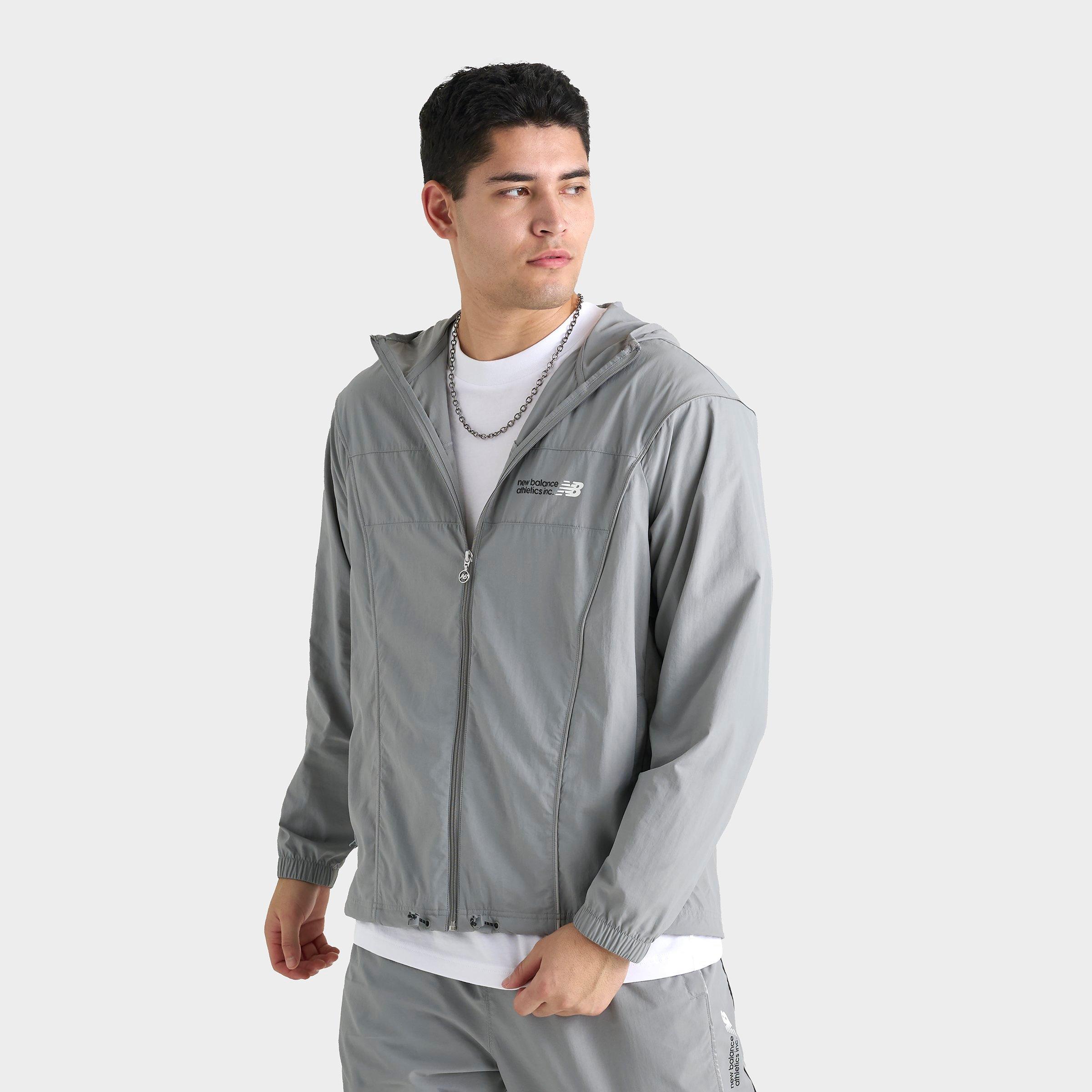 Click here for New Balance Mens Vision Woven Jacket in Slate Grey... prices