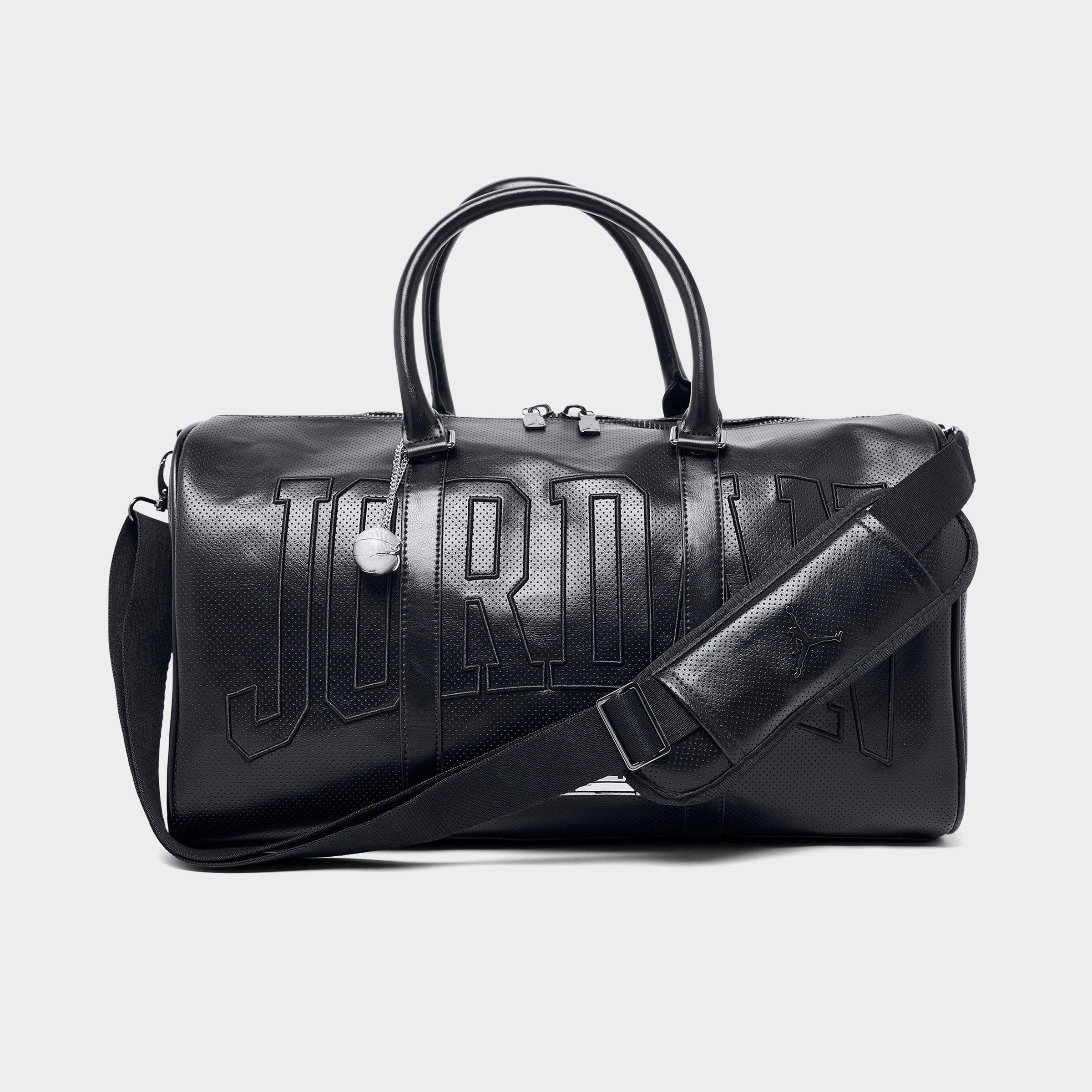 Click here for Jordan Monogram Duffel Bag (25L) in Black prices
